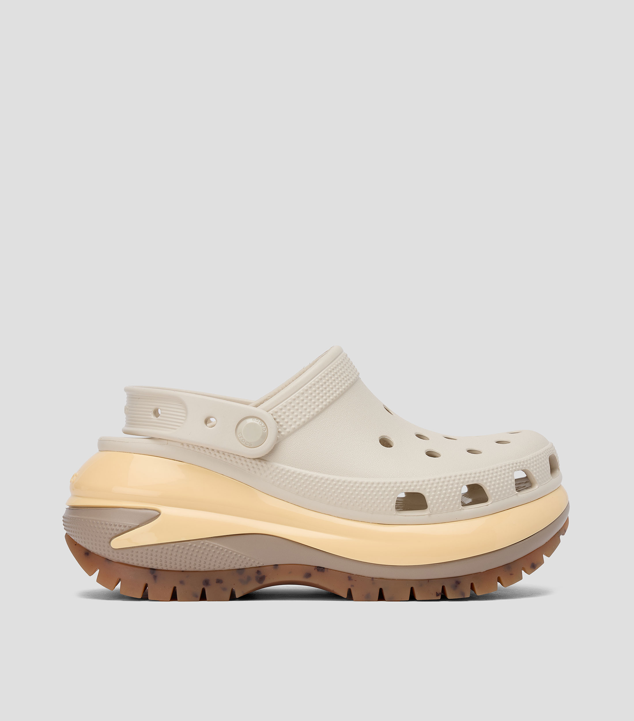 Crocs: Sandalias Clog de plataforma alta Mega Crush lisas Mujer | El ...