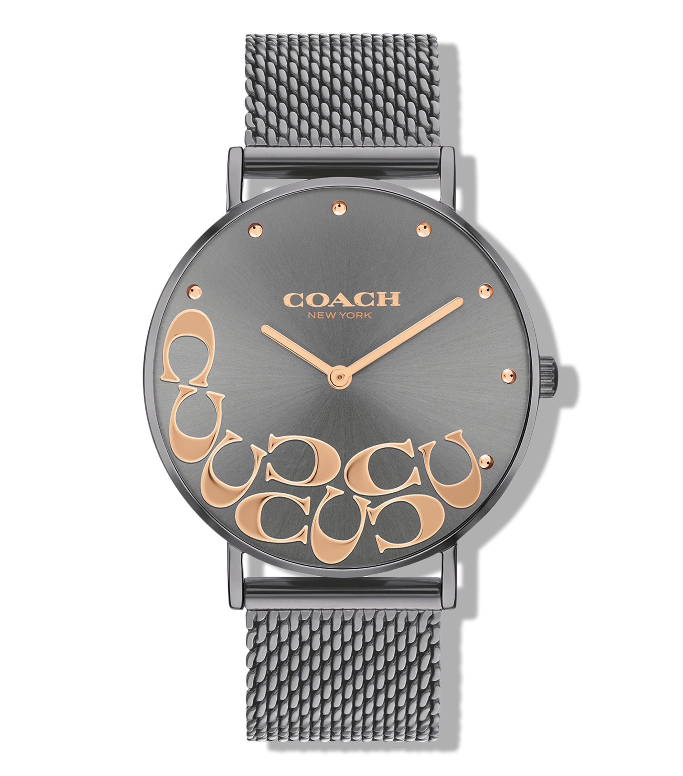 COACH Reloj para Mujer Perry Casual, Gris - El Palacio de Hierro