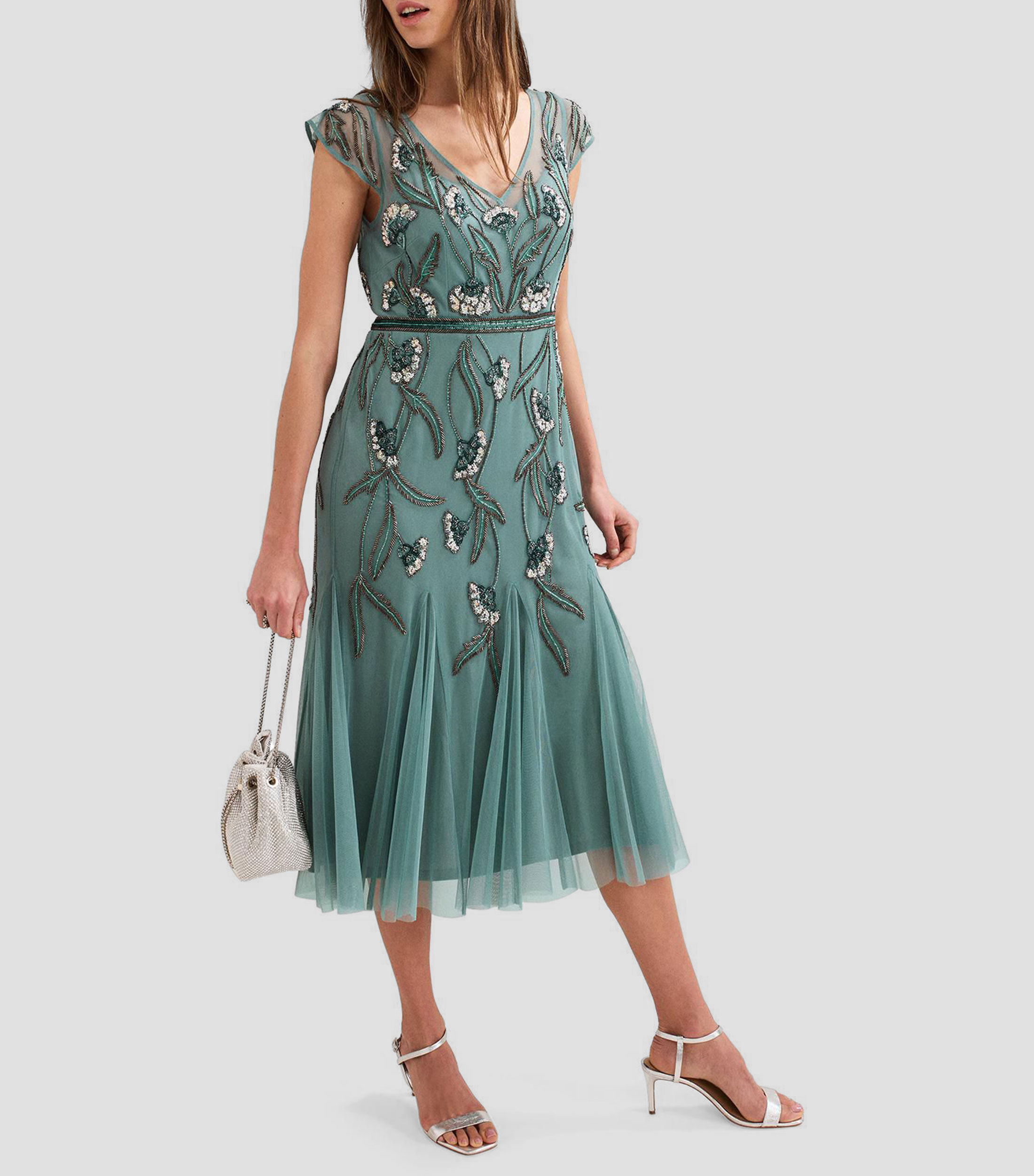 Phase Eight Vestido Midi Floral Evonne Mujer |El Palacio de Hierro