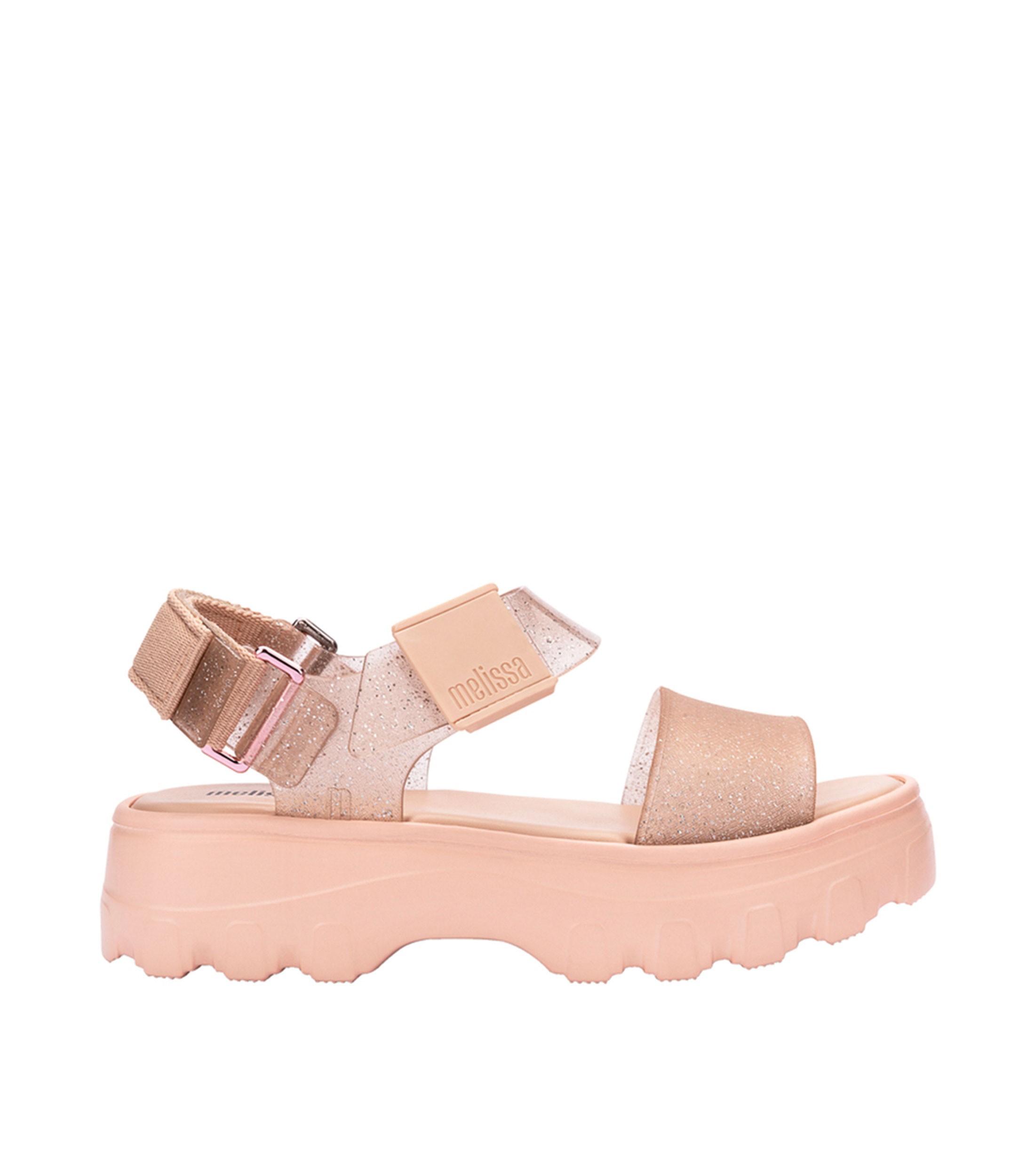 Melissa: Sandalias rosas con plataforma Mujer | El Palacio de Hierro