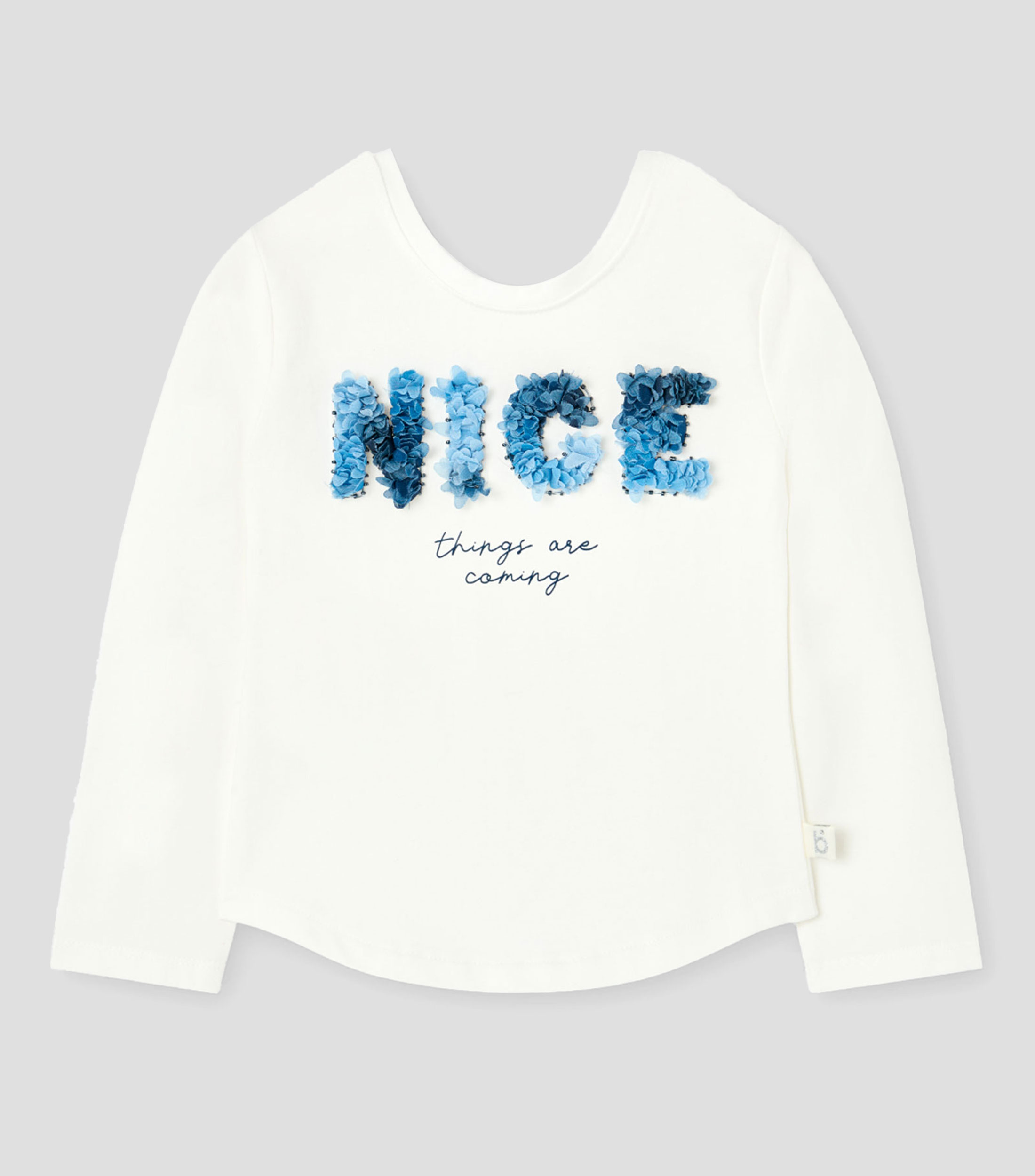 boboli | Playera con relieve Niña | El Palacio de Hierro