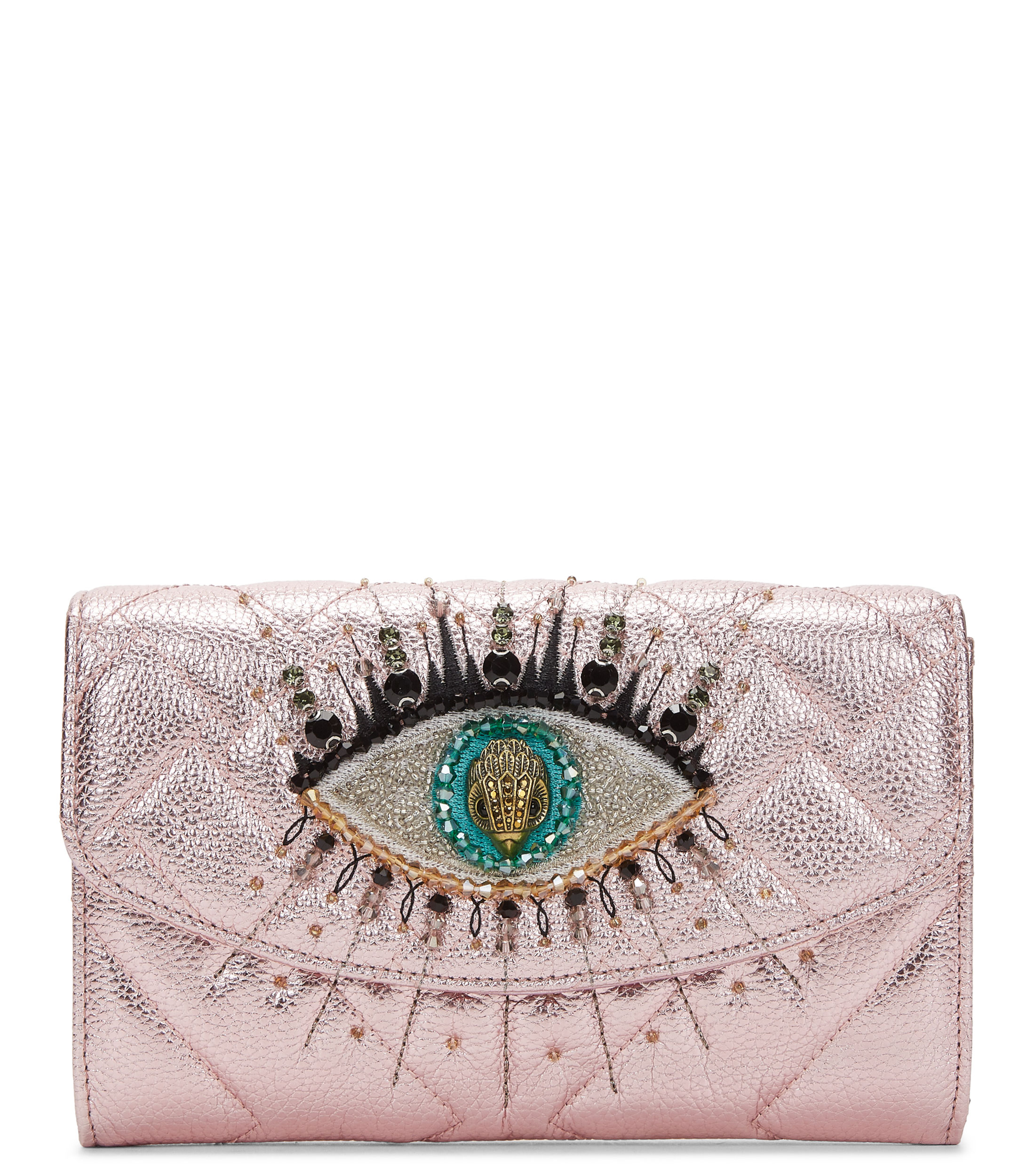 Kurt Geiger: Cartera rosa en piel Kensington Mujer | El Palacio de Hierro