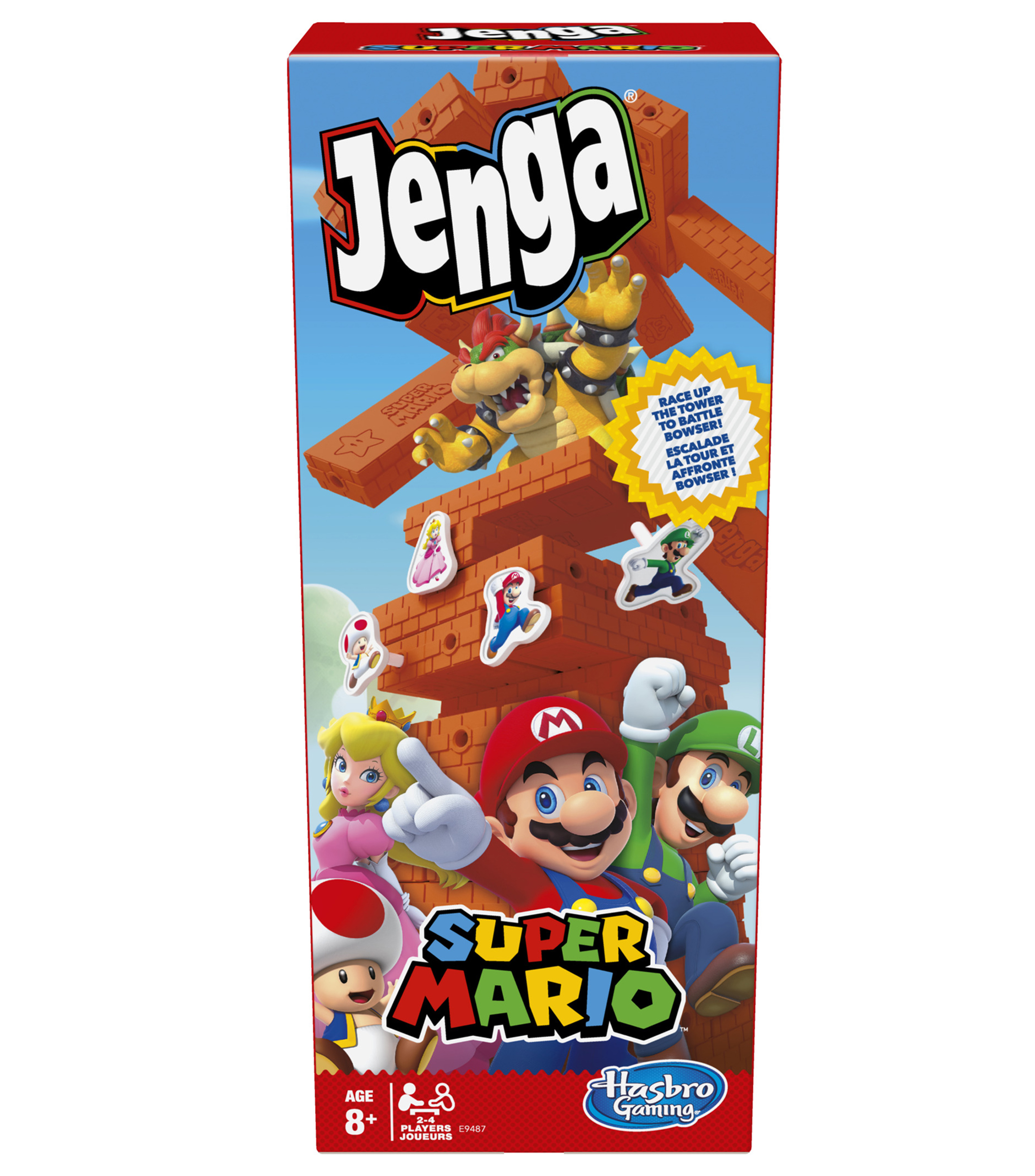 Hasbro Gaming Jenga: Edición Super Mario - El Palacio de Hierro