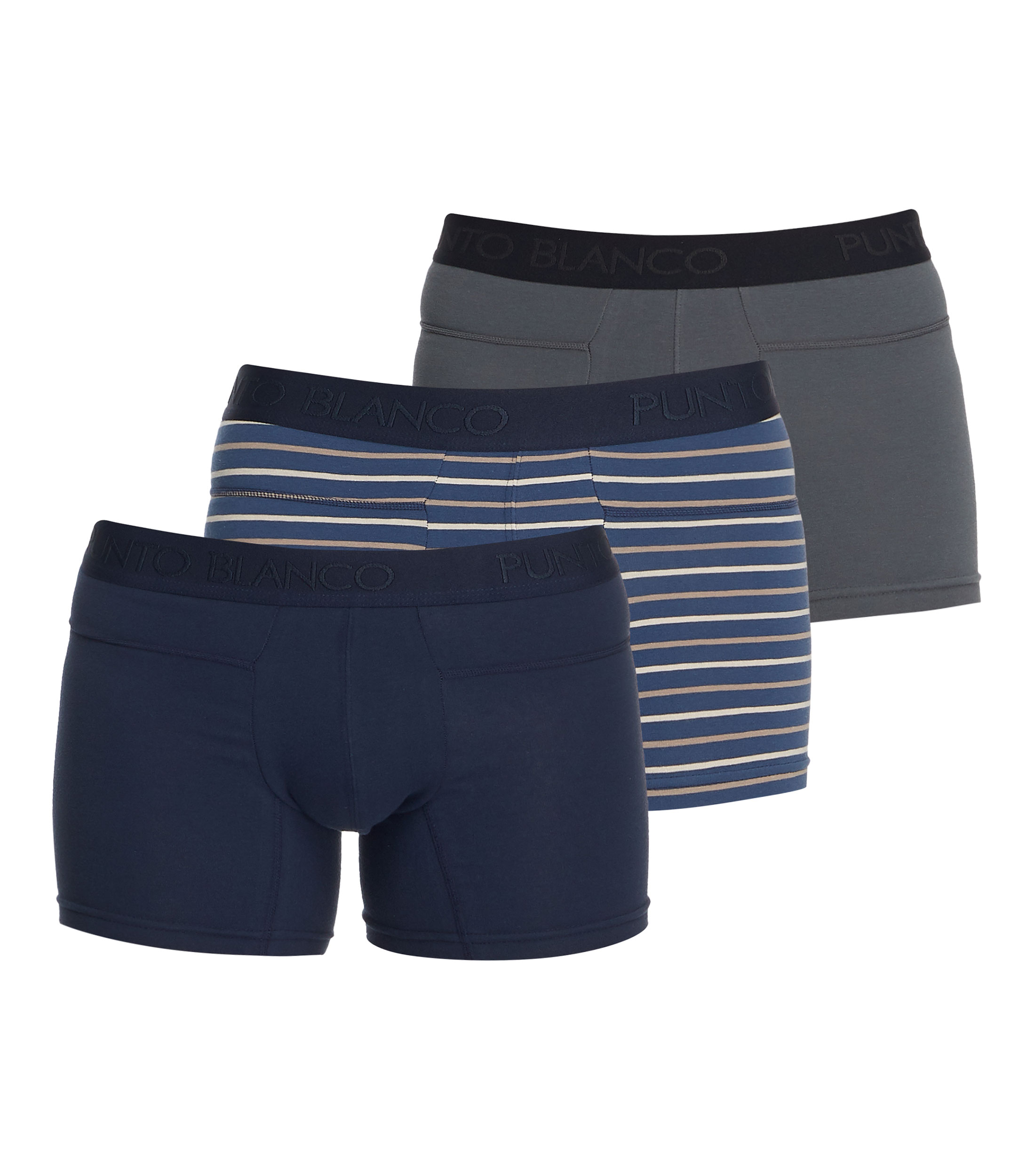 Punto Blanco Set de bóxers cortos 3 piezas Hombre - El Palacio de Hierro