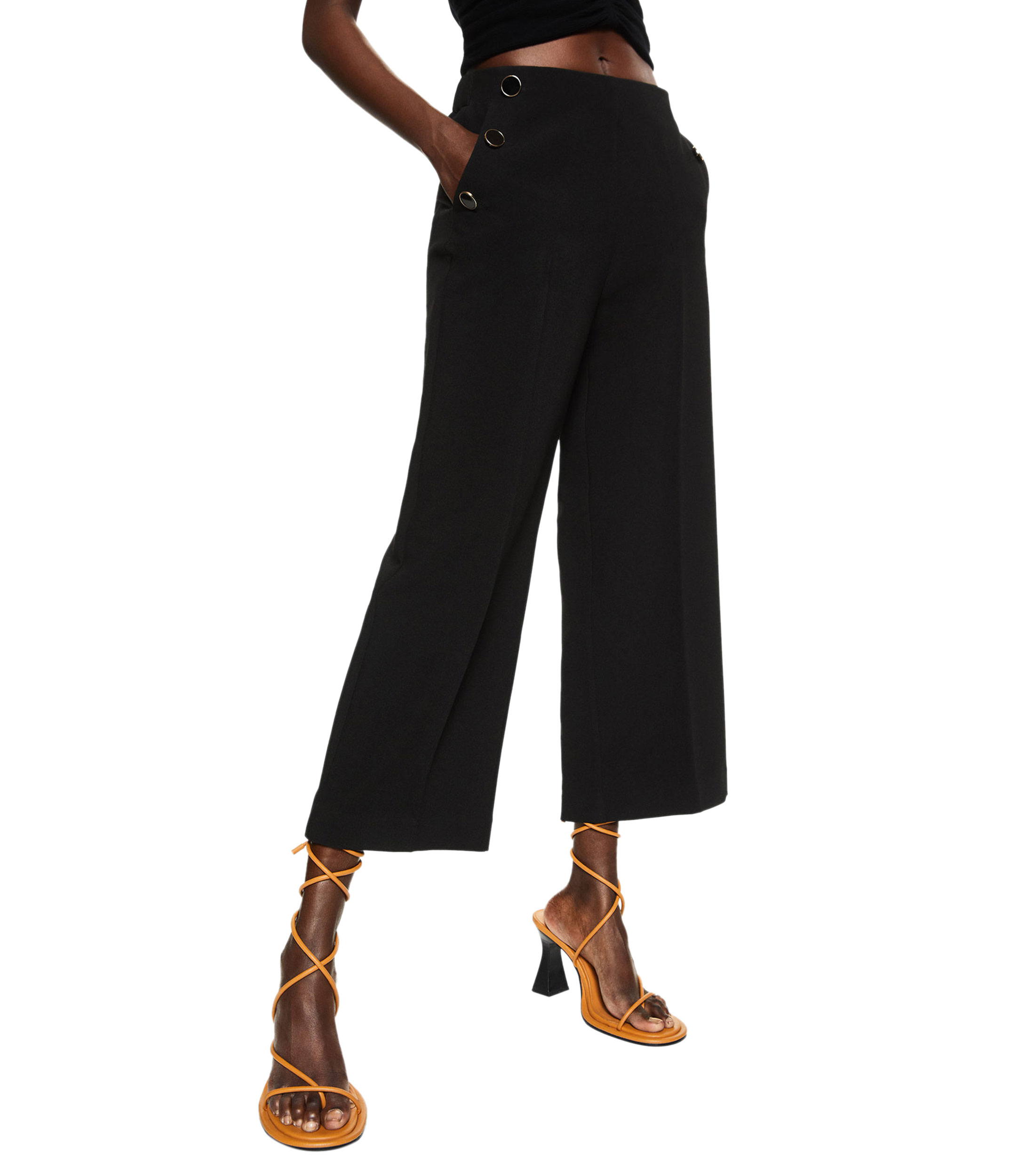 Mango Pantalón Capri Mujer - El Palacio de Hierro