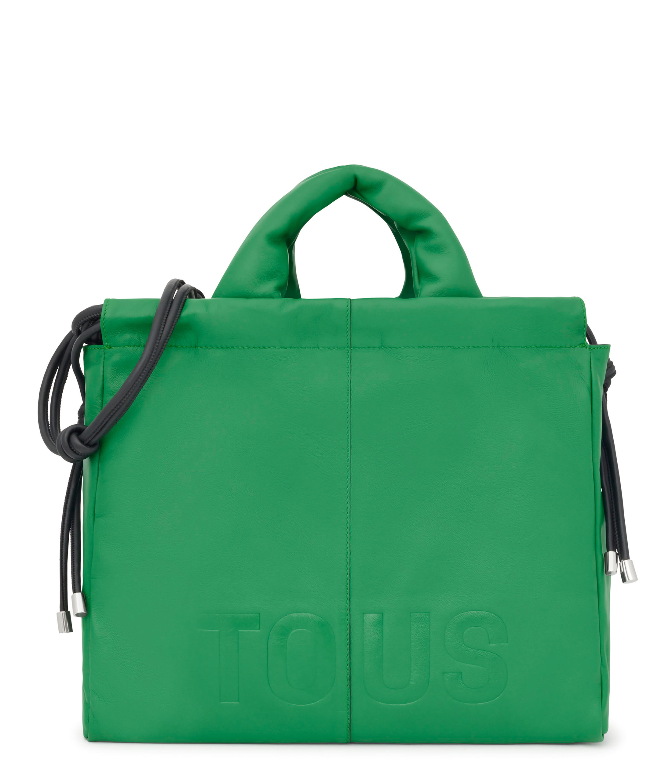 Tous: Bolso crossbody verde en piel Cloud Mujer | El Palacio de Hierro
