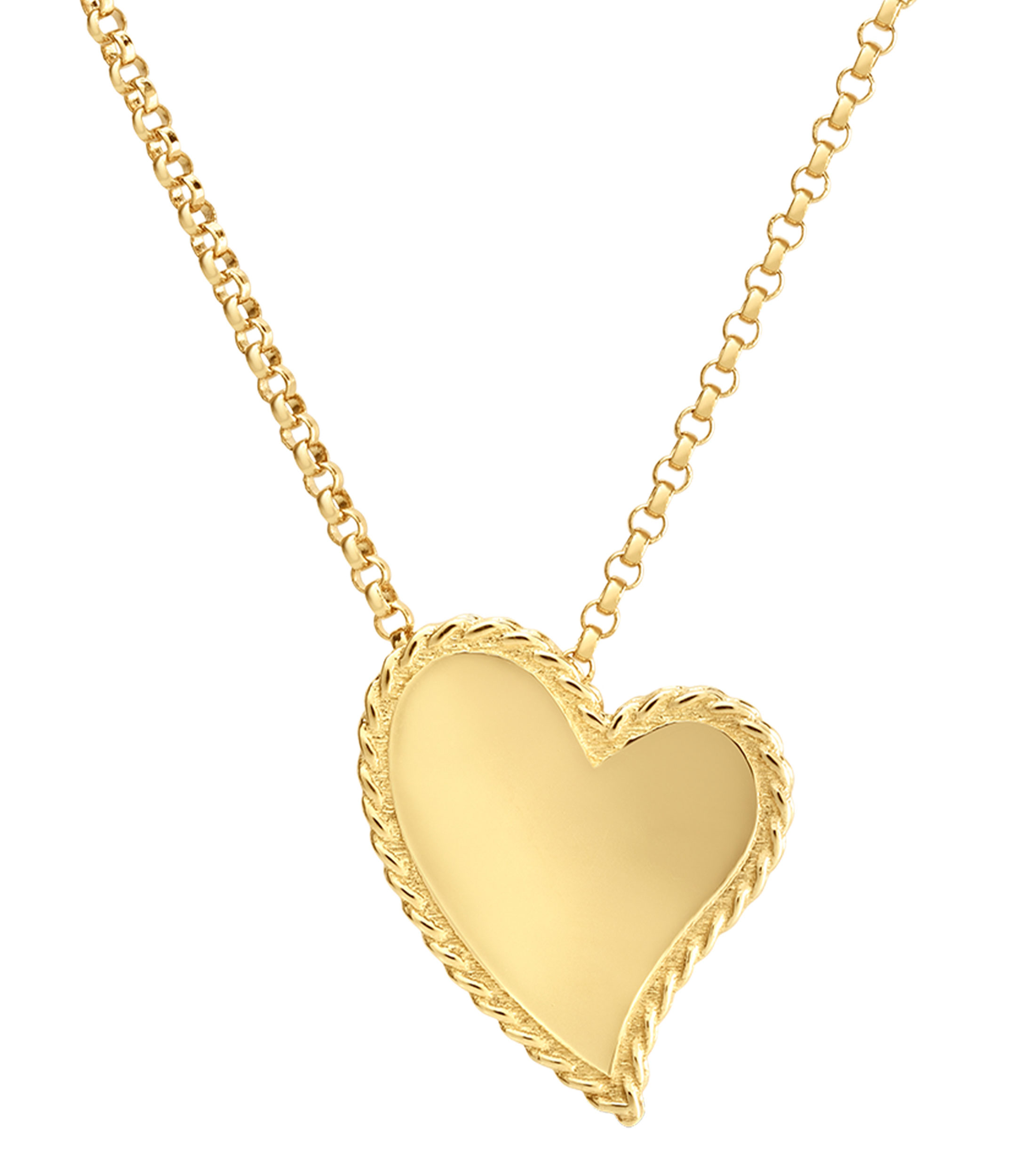 Roberto Coin Colgante Corazón en Oro 18 Kilates Mujer - El Palacio de ...