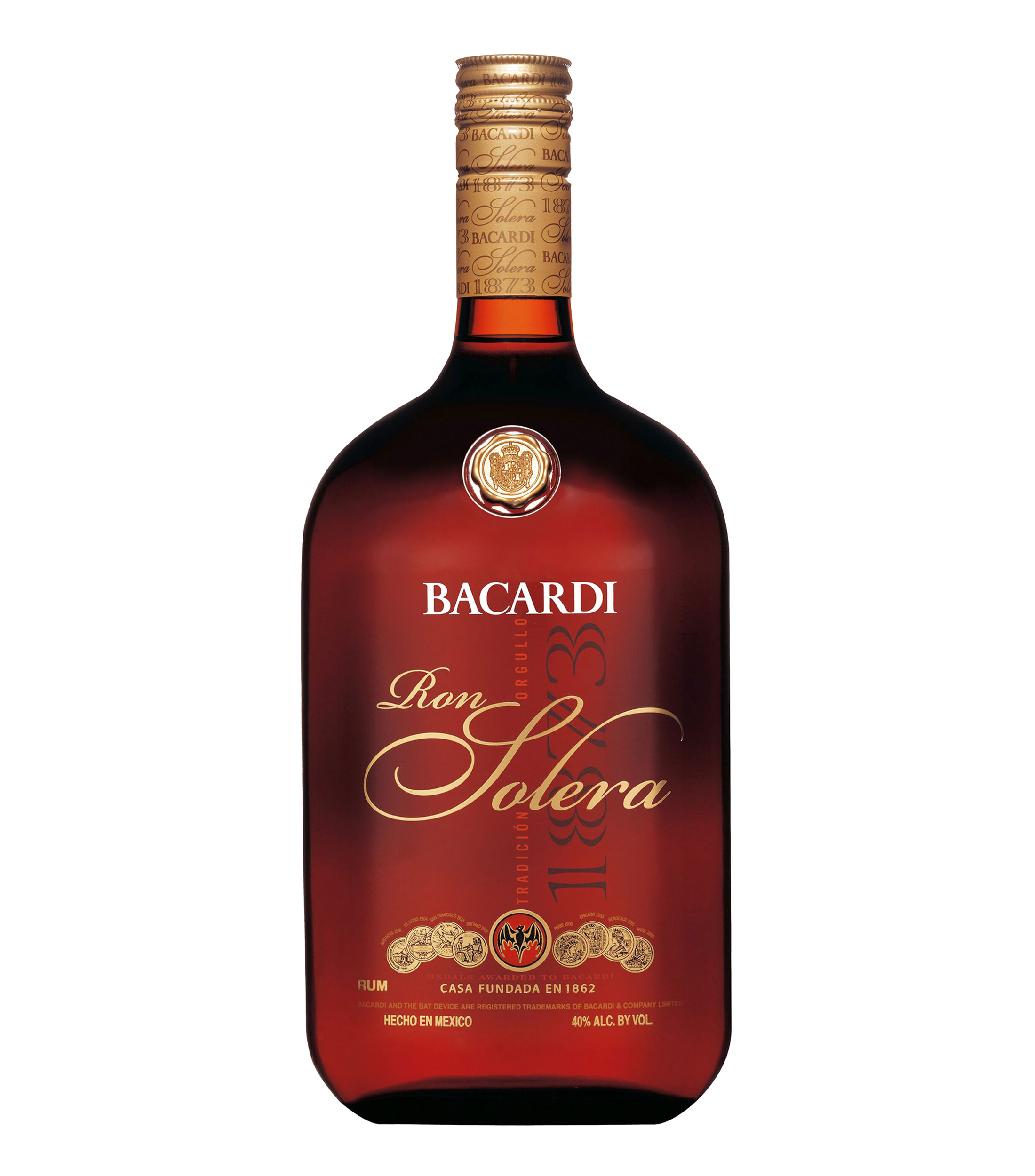 Bacardí Ron Bacardí Solera, 750 ml - El Palacio de Hierro