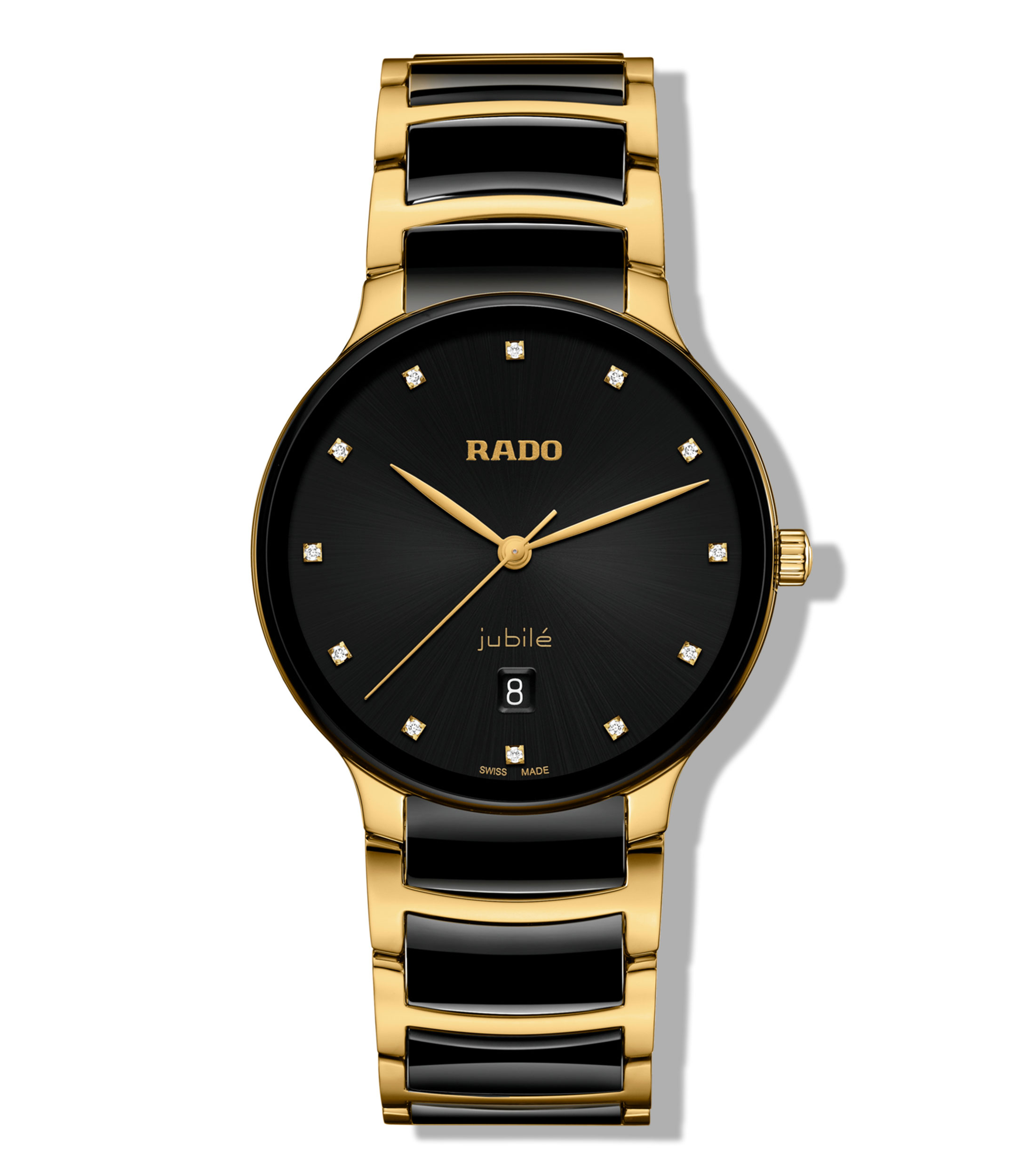 Rado Reloj para Hombre Centrix Edición Especial, negro, dorado - El ...