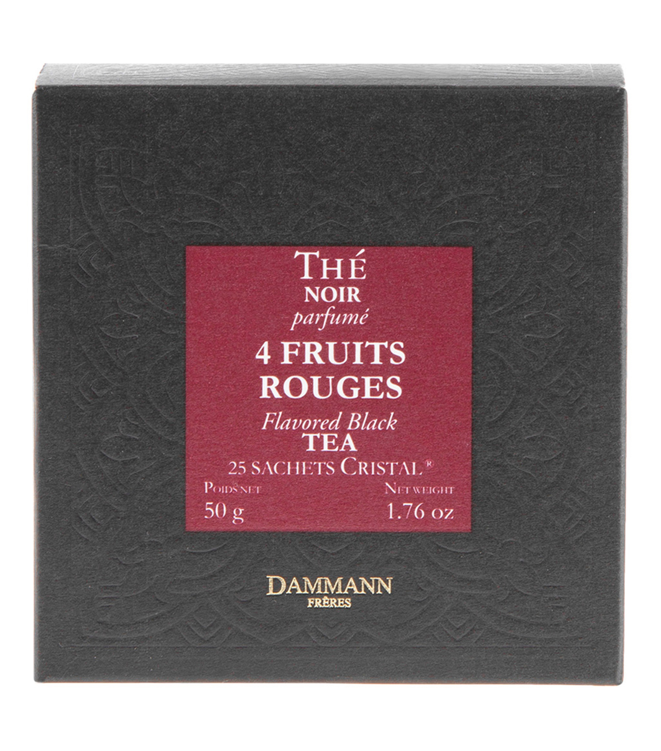 Dammann Frères Té Noir The 4 Fruits Rouges 50 g - El Palacio de Hierro