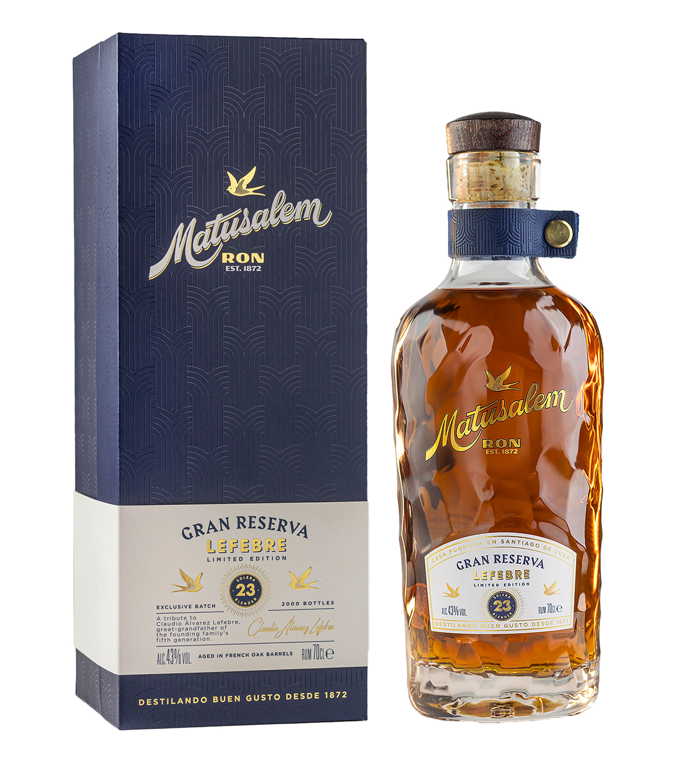 Matusalem Ron Gran Reserva 23 Años Lefebre, 700 ml |El Palacio de Hierro