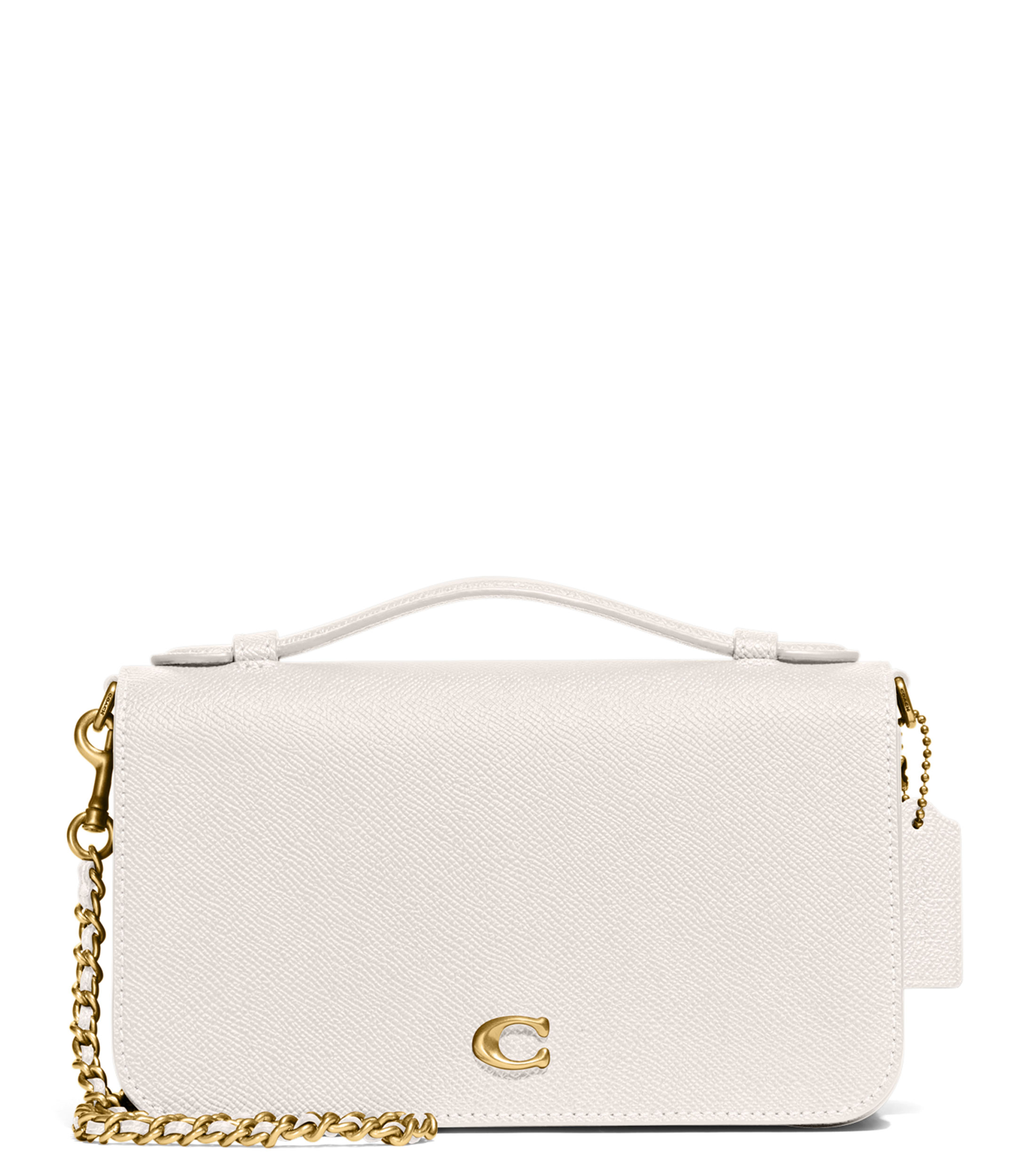 COACH: Bolso Crossbody Blanco en Piel Mujer | El Palacio de Hierro