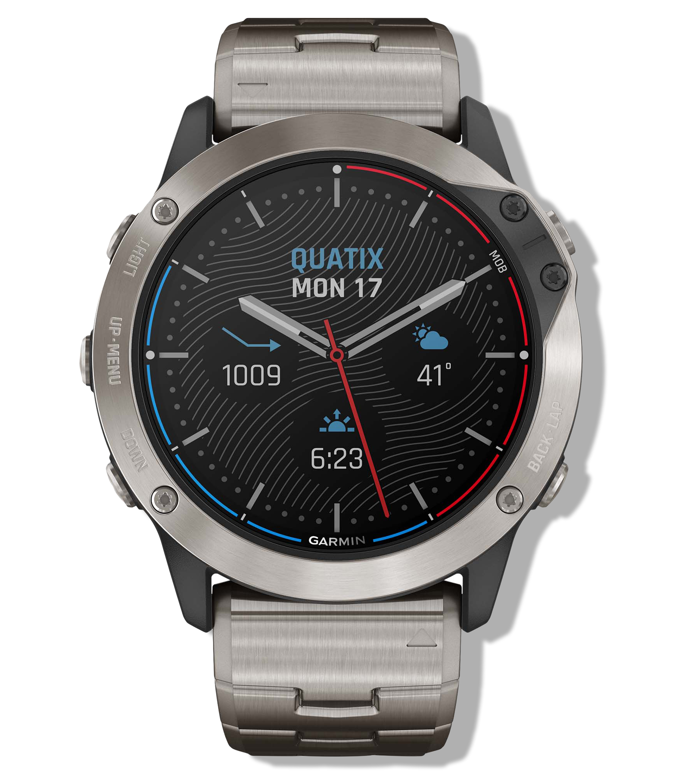 Garmin Monitor Quatix 6X Solar Titanium para Entrenamiento - El Palacio ...
