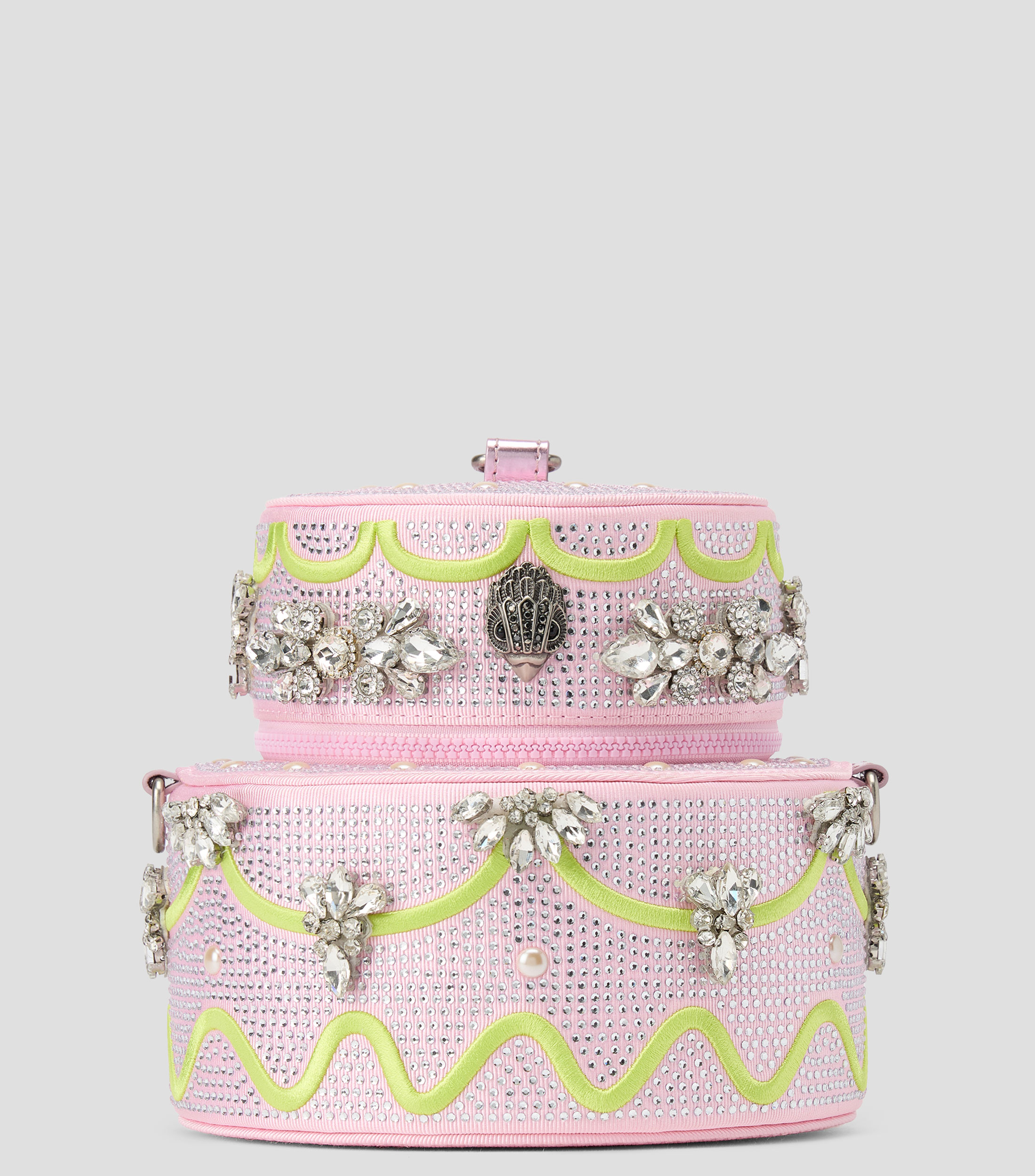 Kurt Geiger | Bolsa Crossbody Cake con pedrería Mujer | El Palacio de ...
