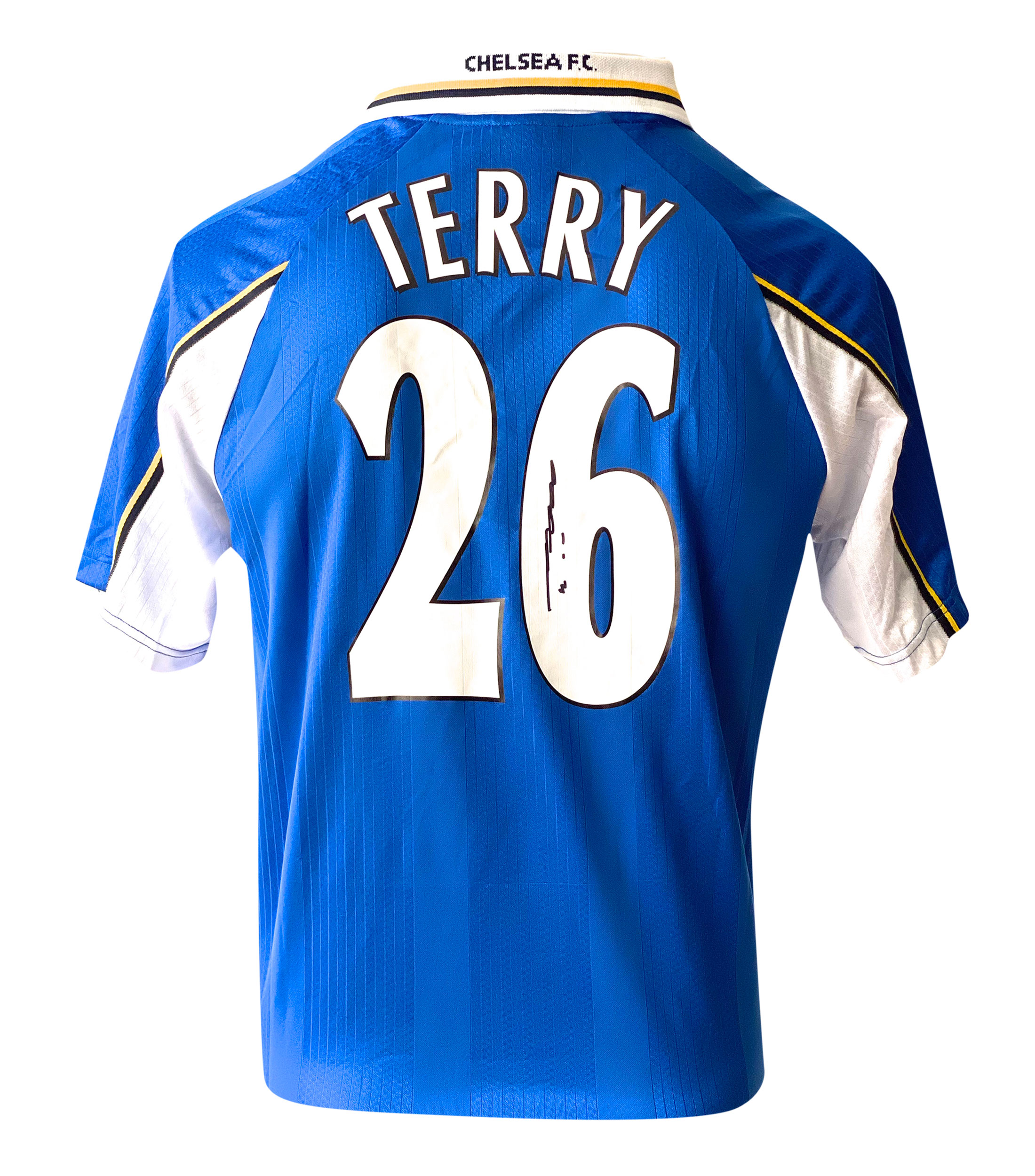 On Field Jersey coleccionable Chelsea autografiado por John Terry - El ...