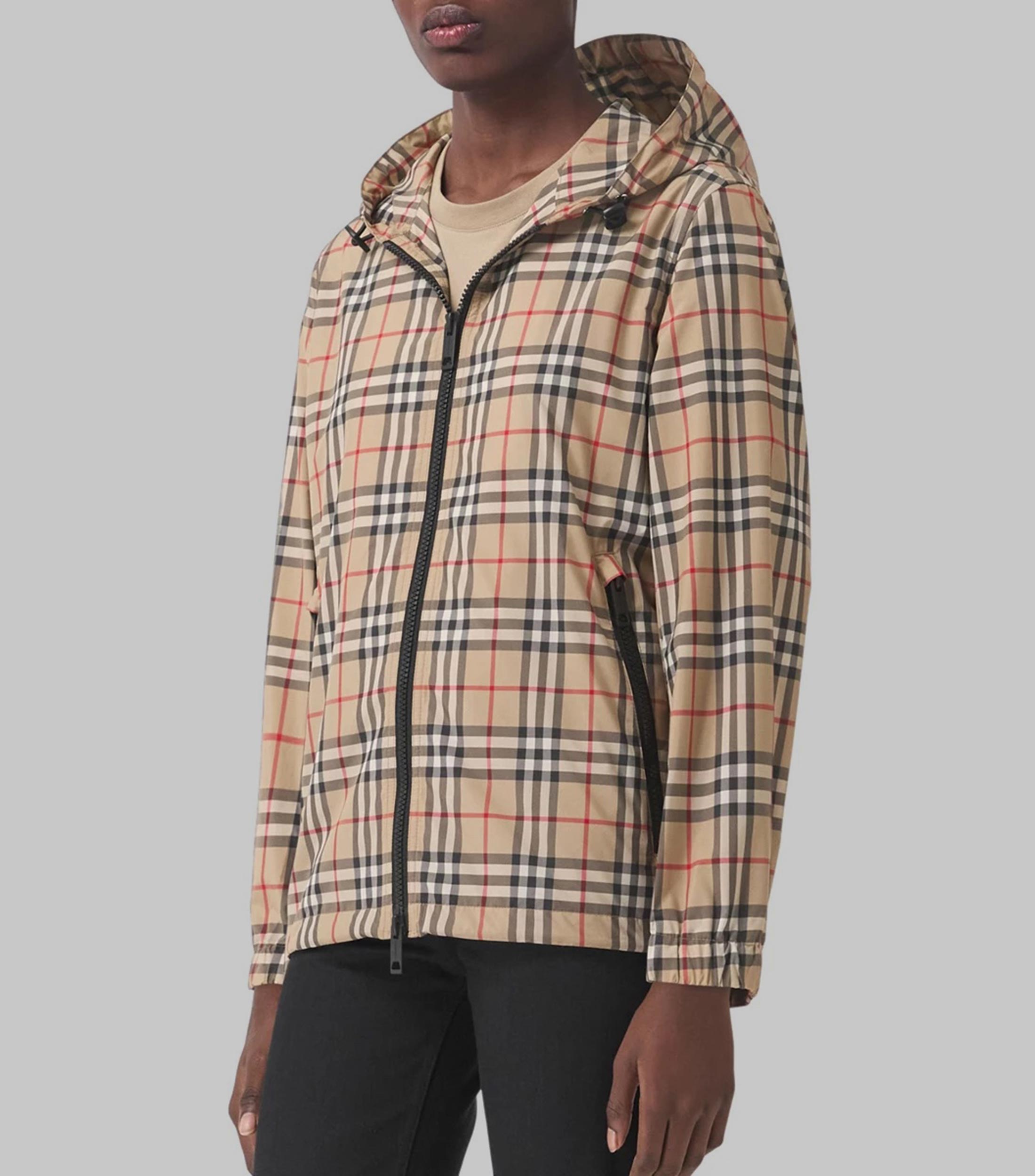 Burberry: Chamarra Check Mujer | El Palacio de Hierro
