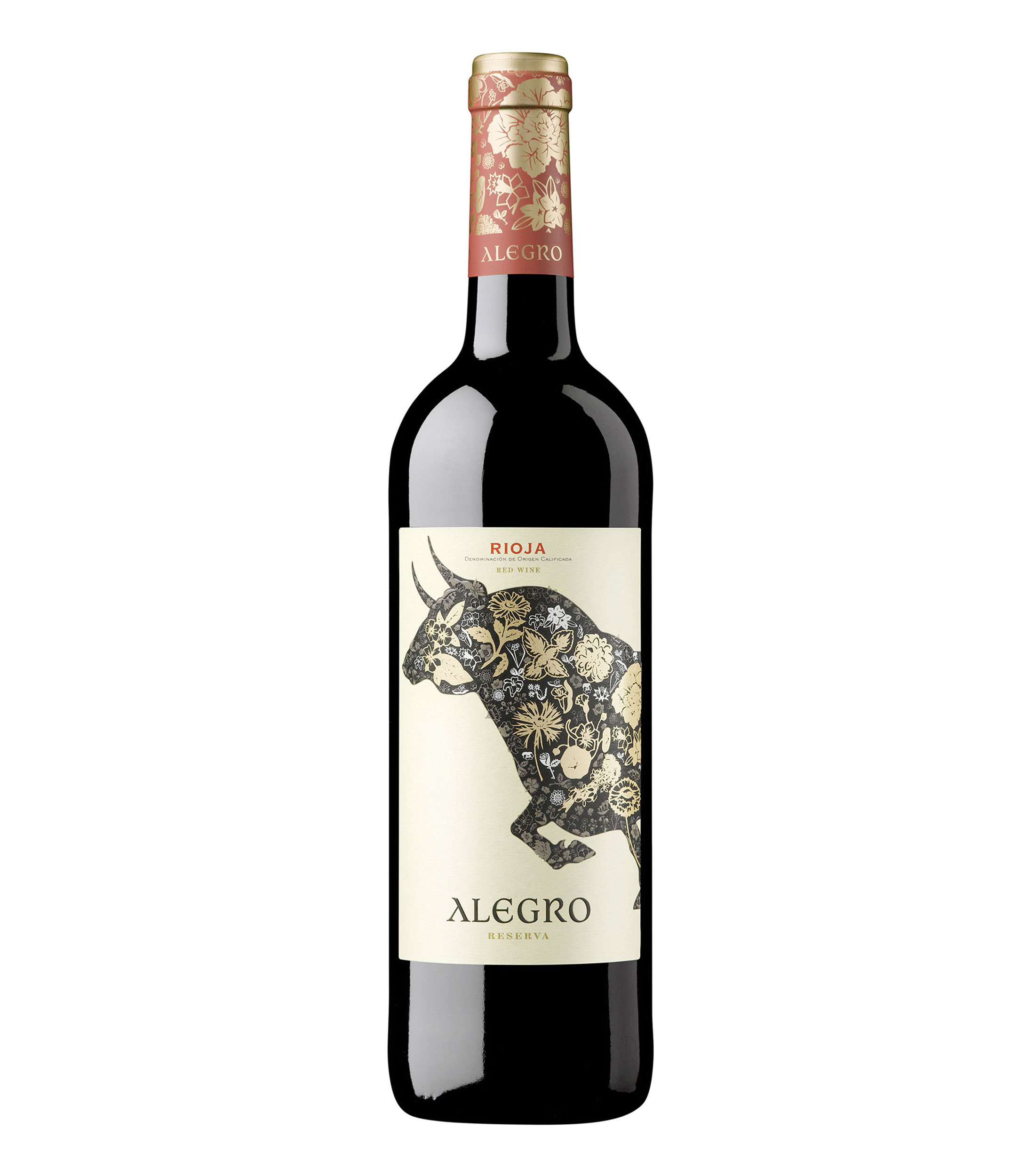 Alegro Vino Tinto tempranillo Rioja, 750 ml - El Palacio de Hierro