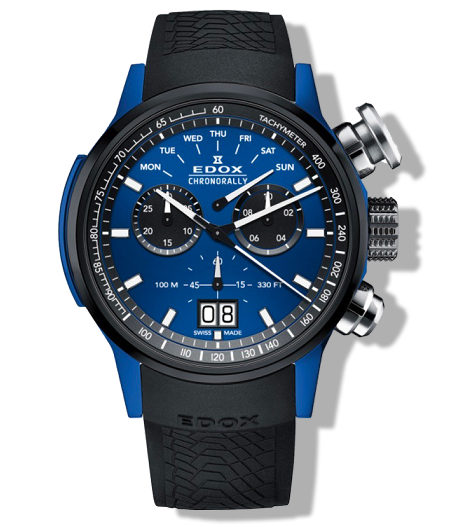 Edox Reloj Chronorally Hombre