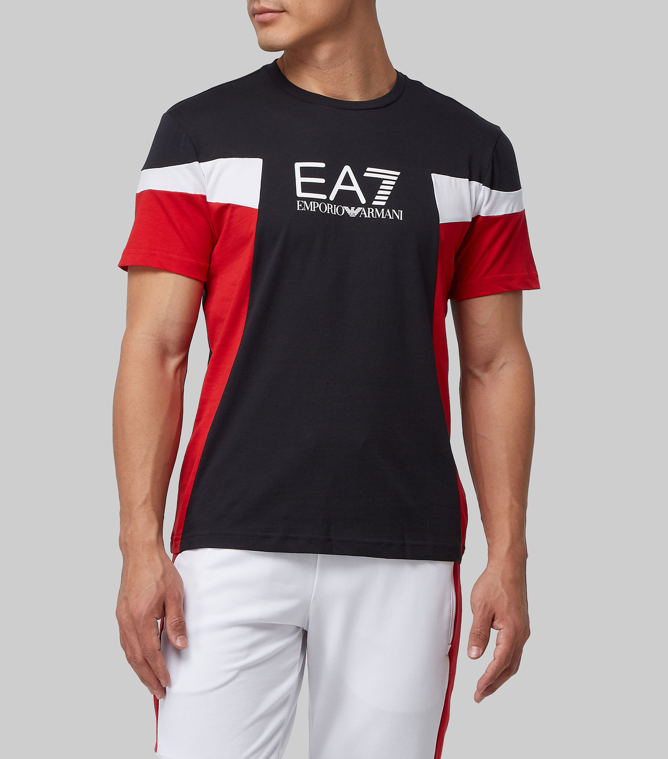EA7 Emporio Armani: Playera cuello redondo manga corta Hombre | El Palacio de Hierro