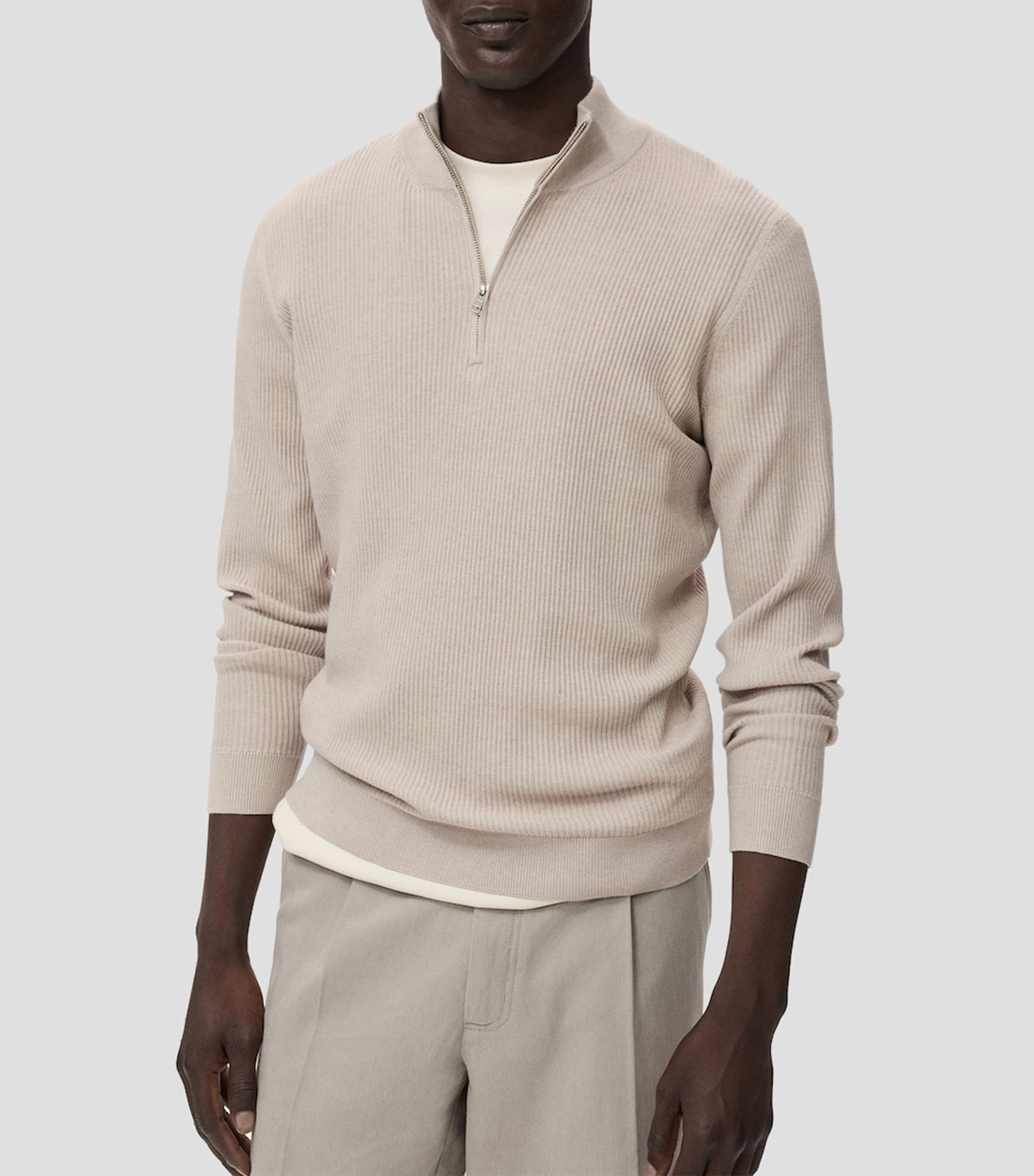 Mango Suéter cuello perkins Hombre |El Palacio de Hierro