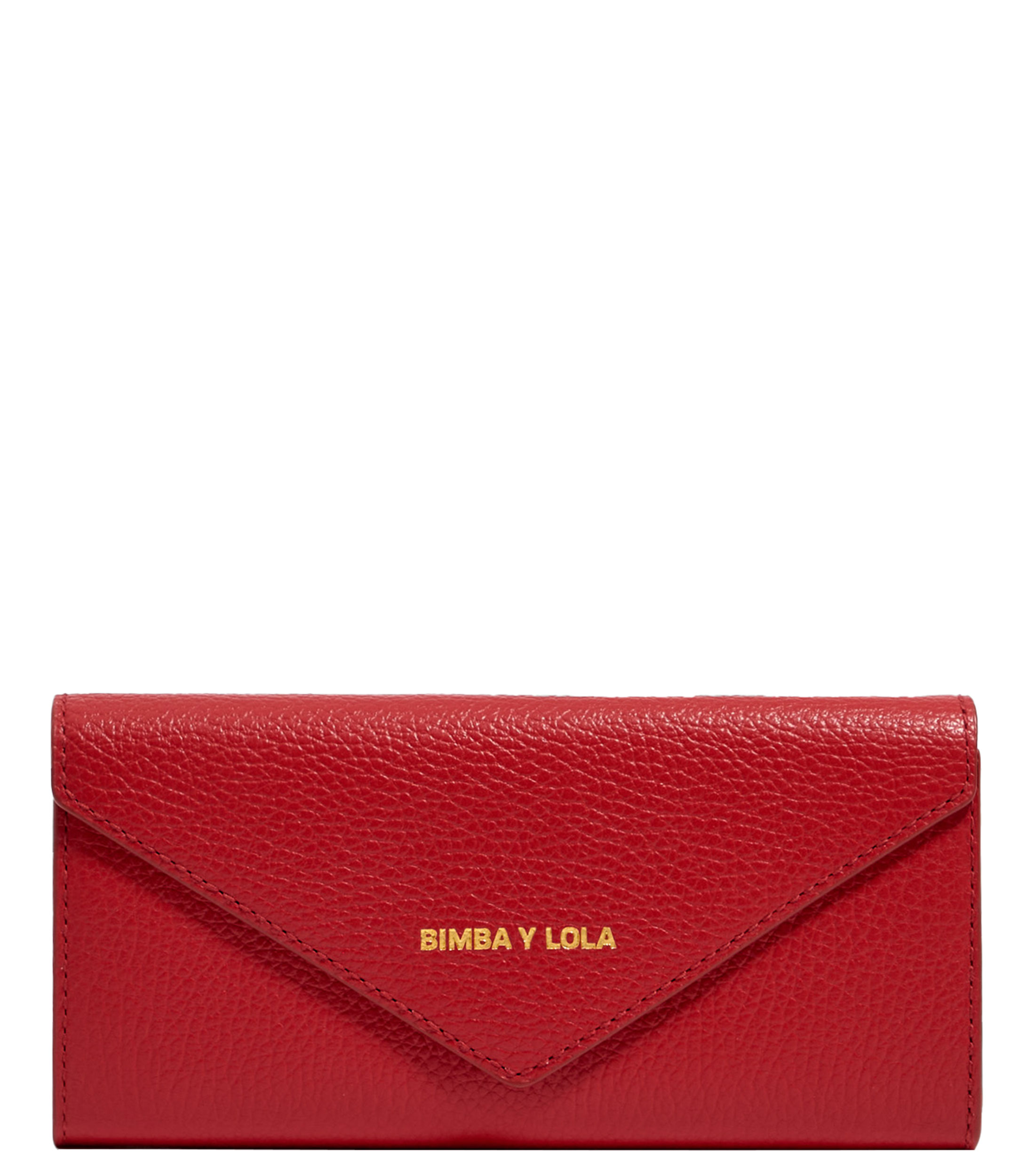 Bimba y Lola: Cartera solapa piel roja Mujer | El Palacio de Hierro