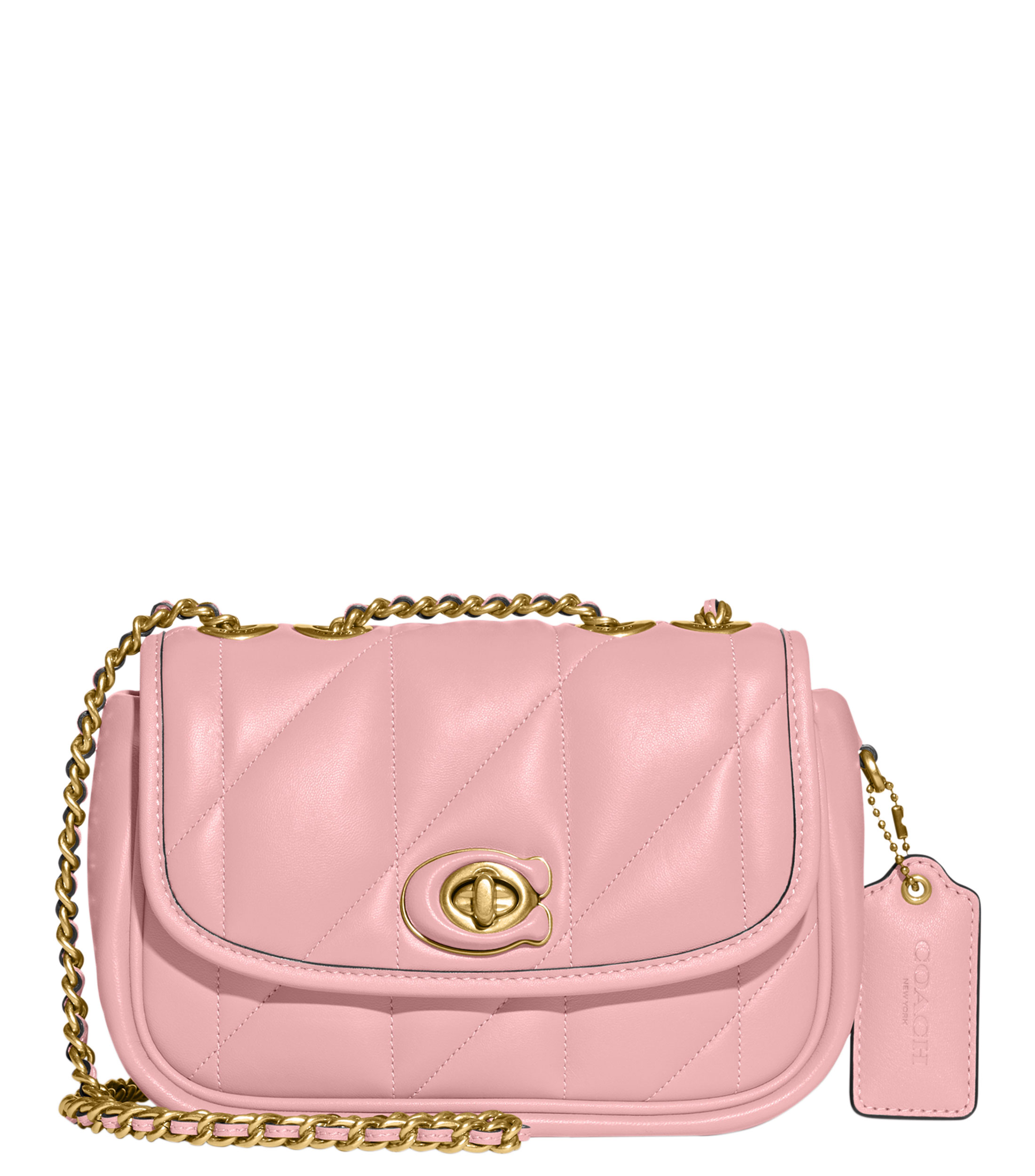 COACH: Bolso crossbody rosa en piel Madison Mujer | El Palacio de Hierro