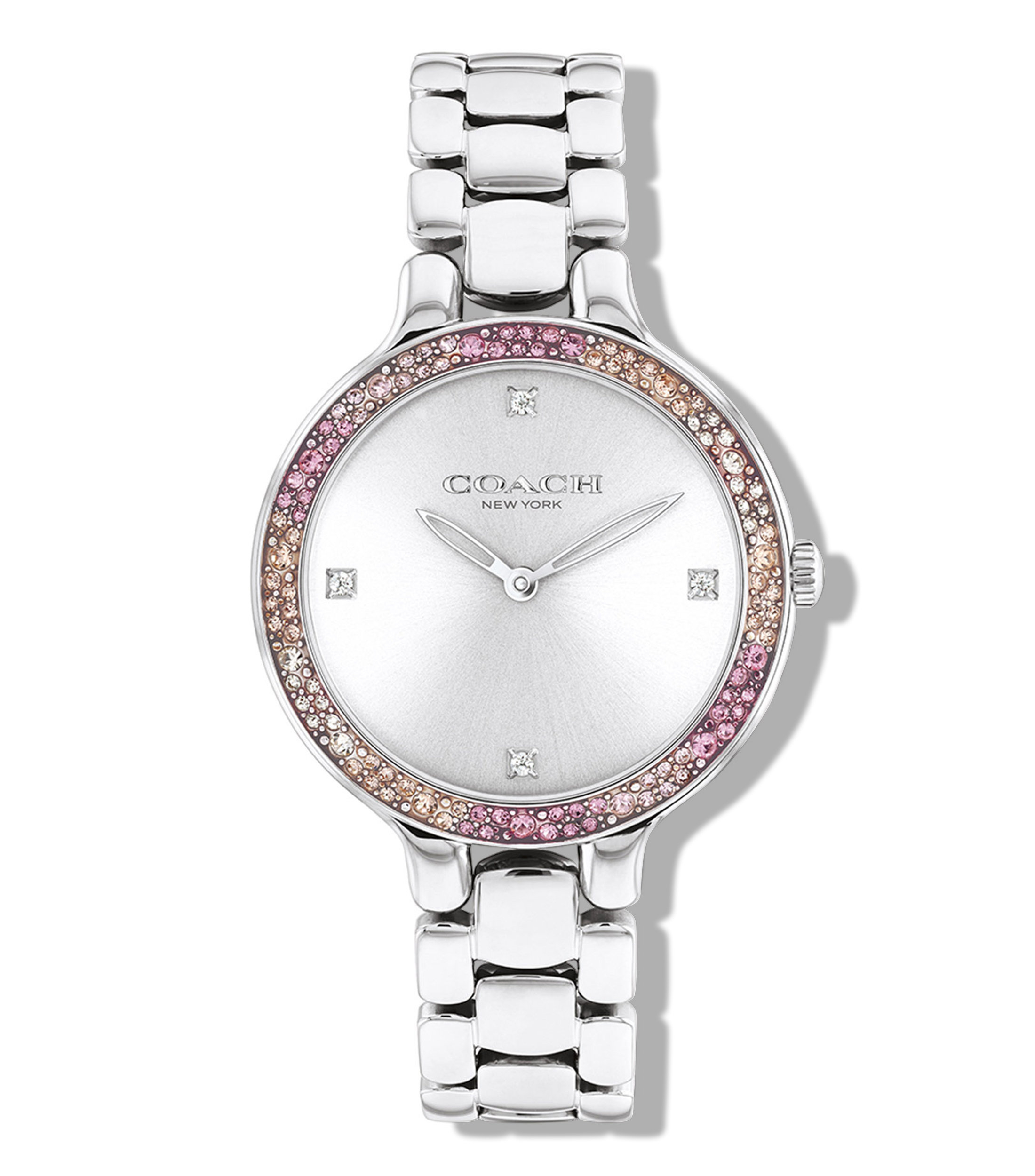COACH Reloj para Mujer Chelsea Casual, Plateado - El Palacio de Hierro