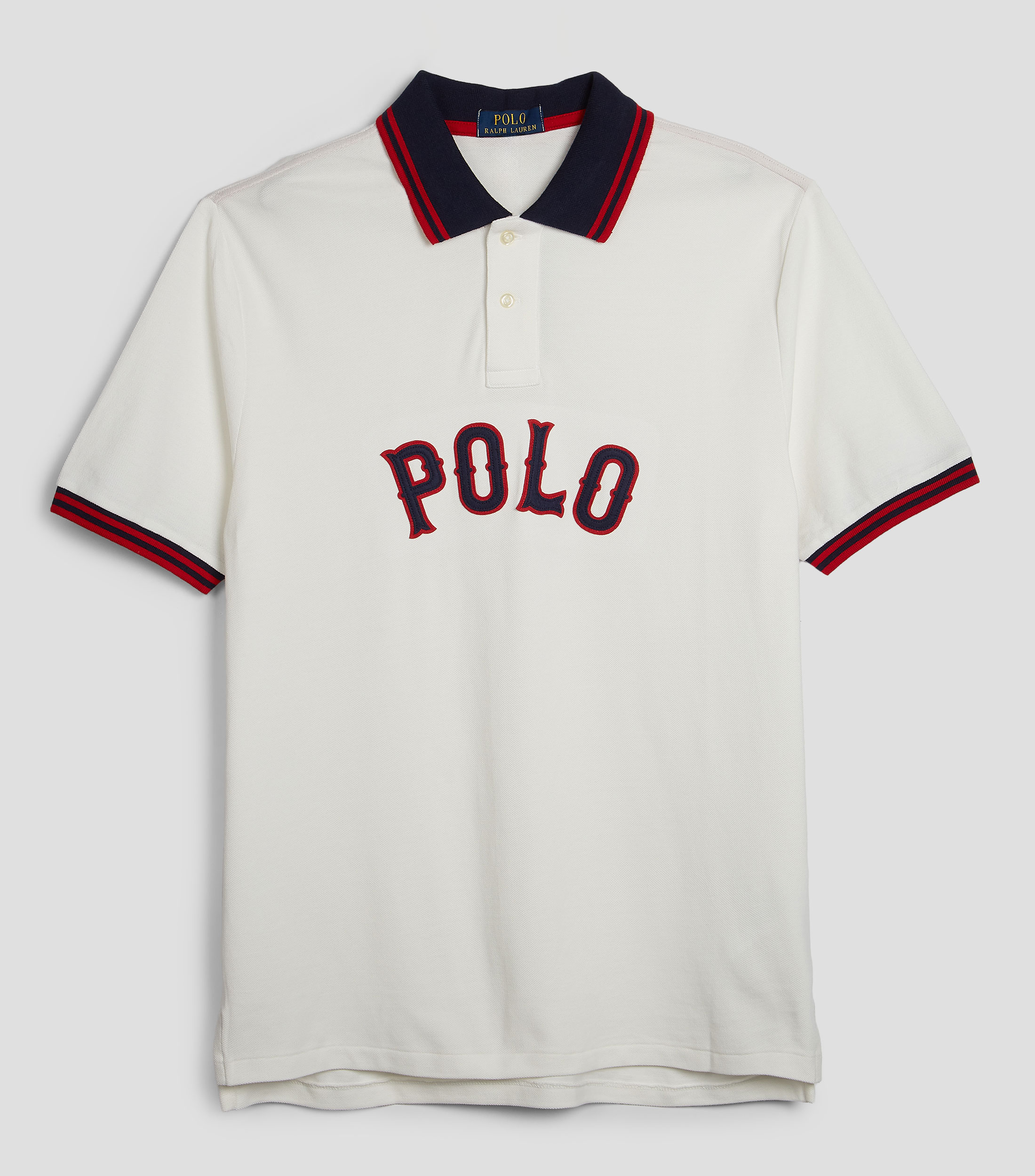 Polo Ralph Lauren Playera polo con letras Niño |El Palacio de Hierro