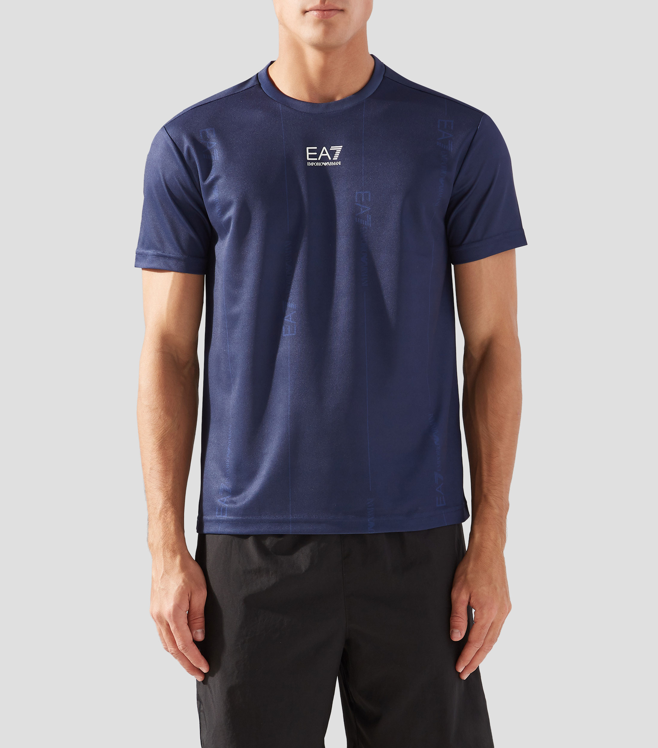 EA7 EMPORIO ARMANI_B417_EA7 Emporio Armani Playera de cuello redondo y manga corta Hombre |El ...