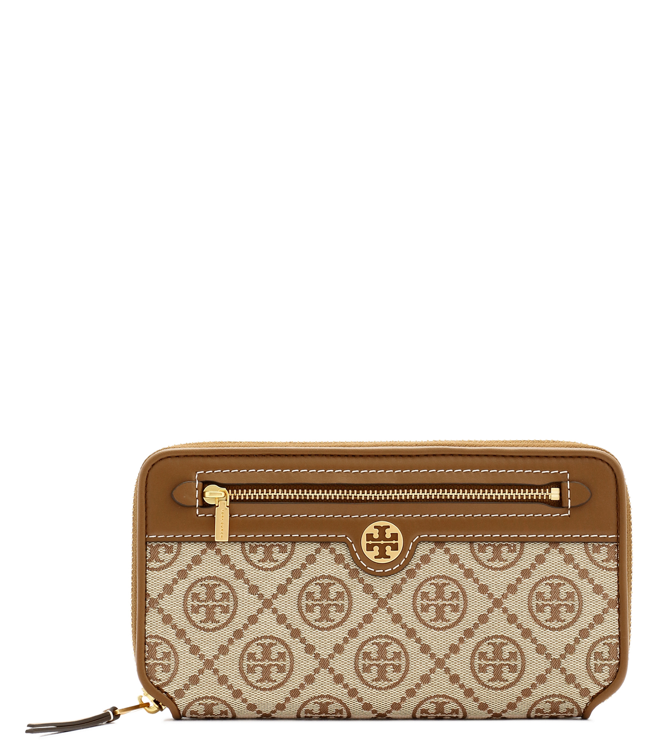 Tory Burch Cartera T Monogram Continental - El Palacio de Hierro