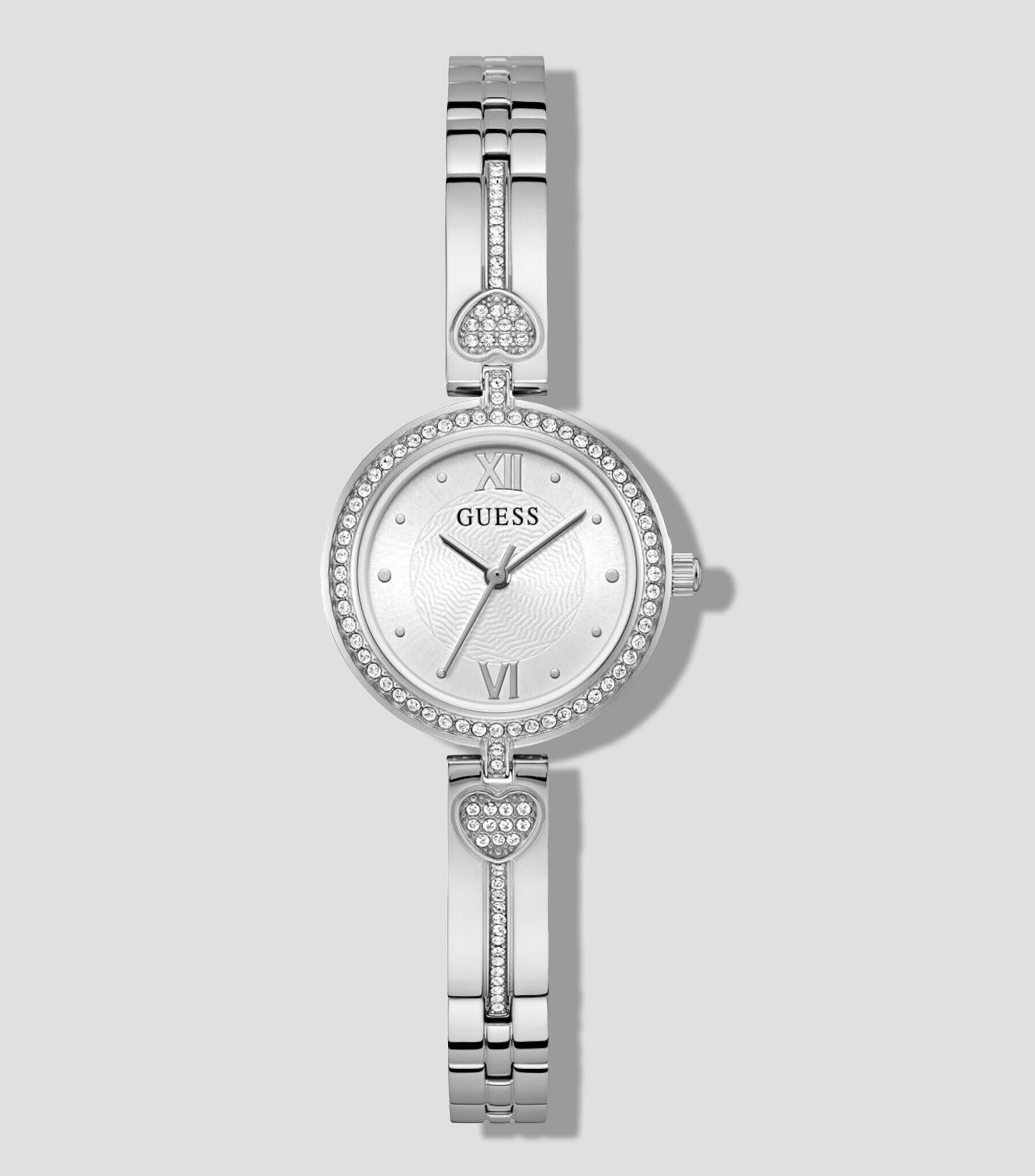 Guess Reloj para Mujer Lovey Casual, Plateado - El Palacio de Hierro