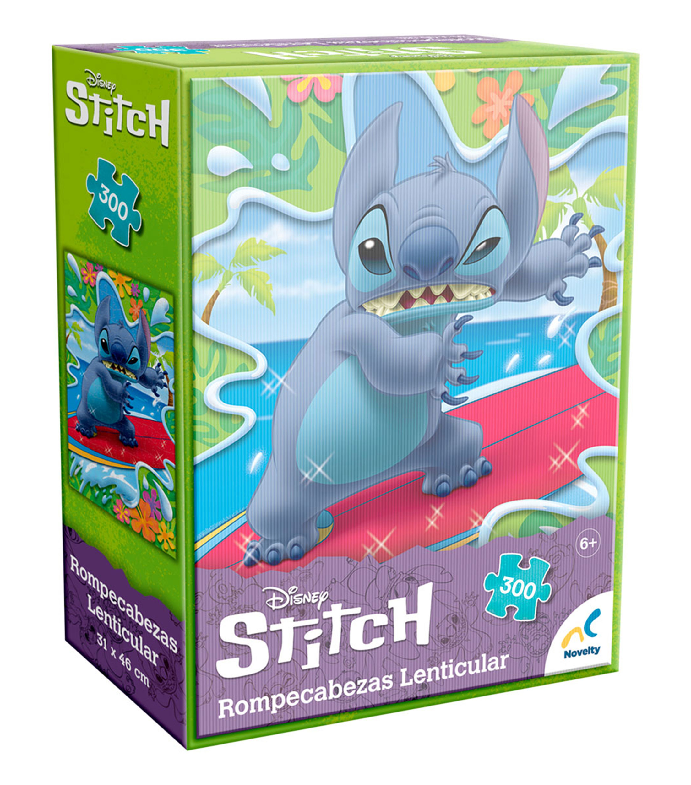 Novelty Rompecabezas Lenticular - Stitch |El Palacio de Hierro
