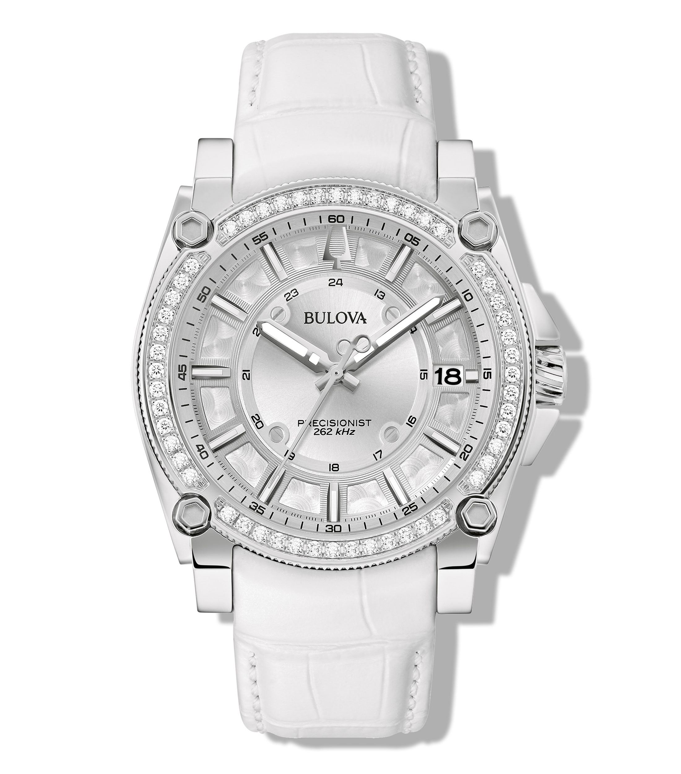 Bulova Reloj Unisex Precisionist Champlain Edición especial, Blanco ...