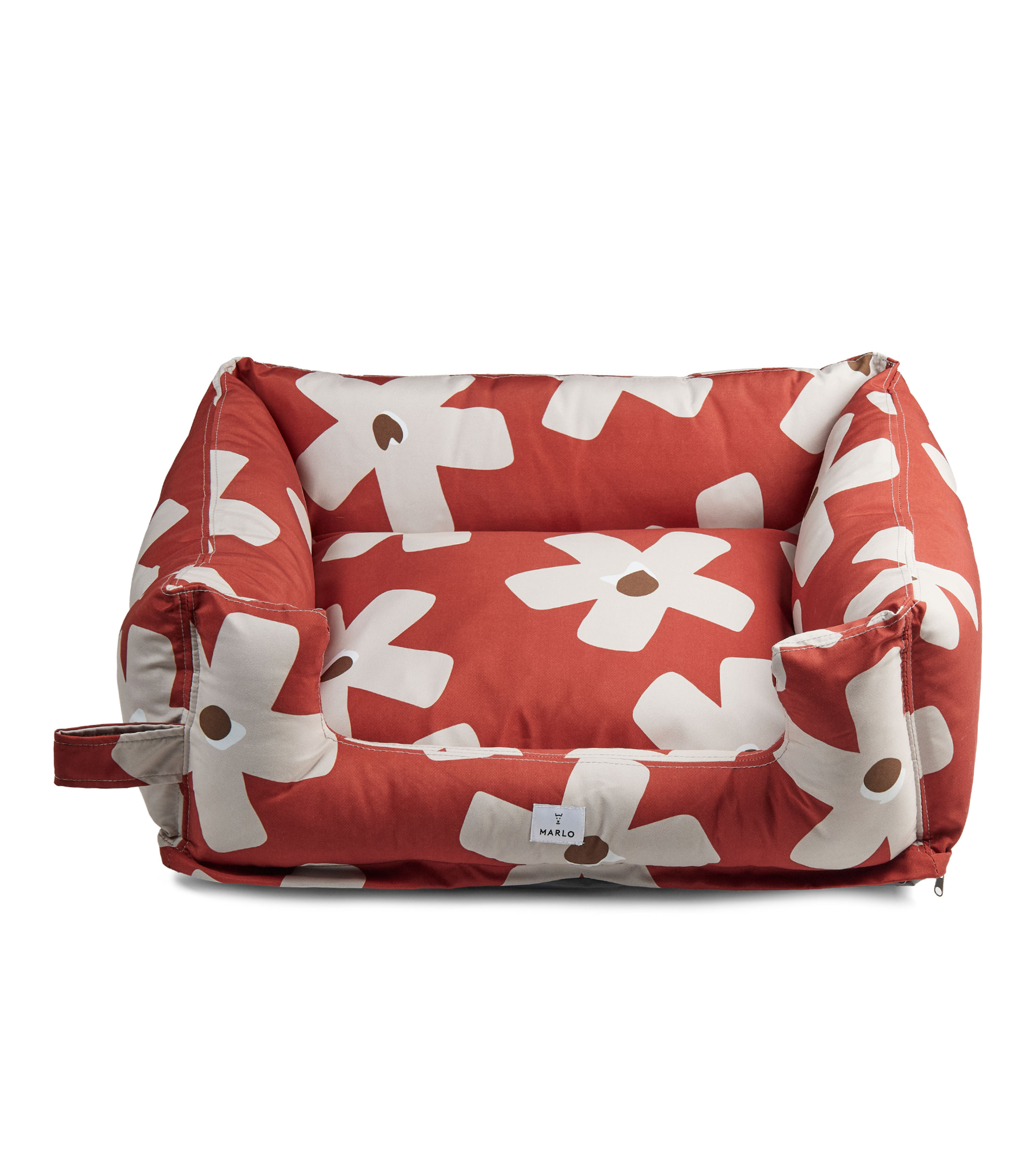 Marlo Cama para mascota, Mediana Flor roja |El Palacio de Hierro