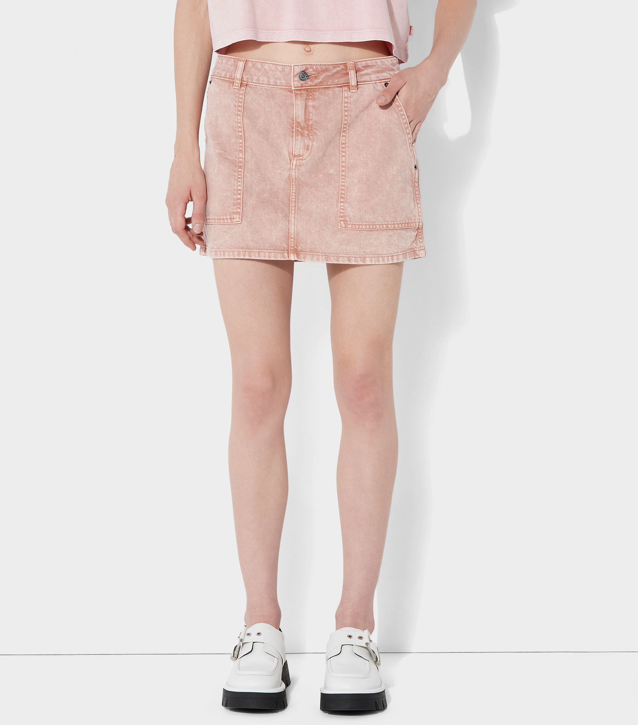 Michael By Michael Kors Falda corta de corte recto Mujer |El Palacio de Hierro