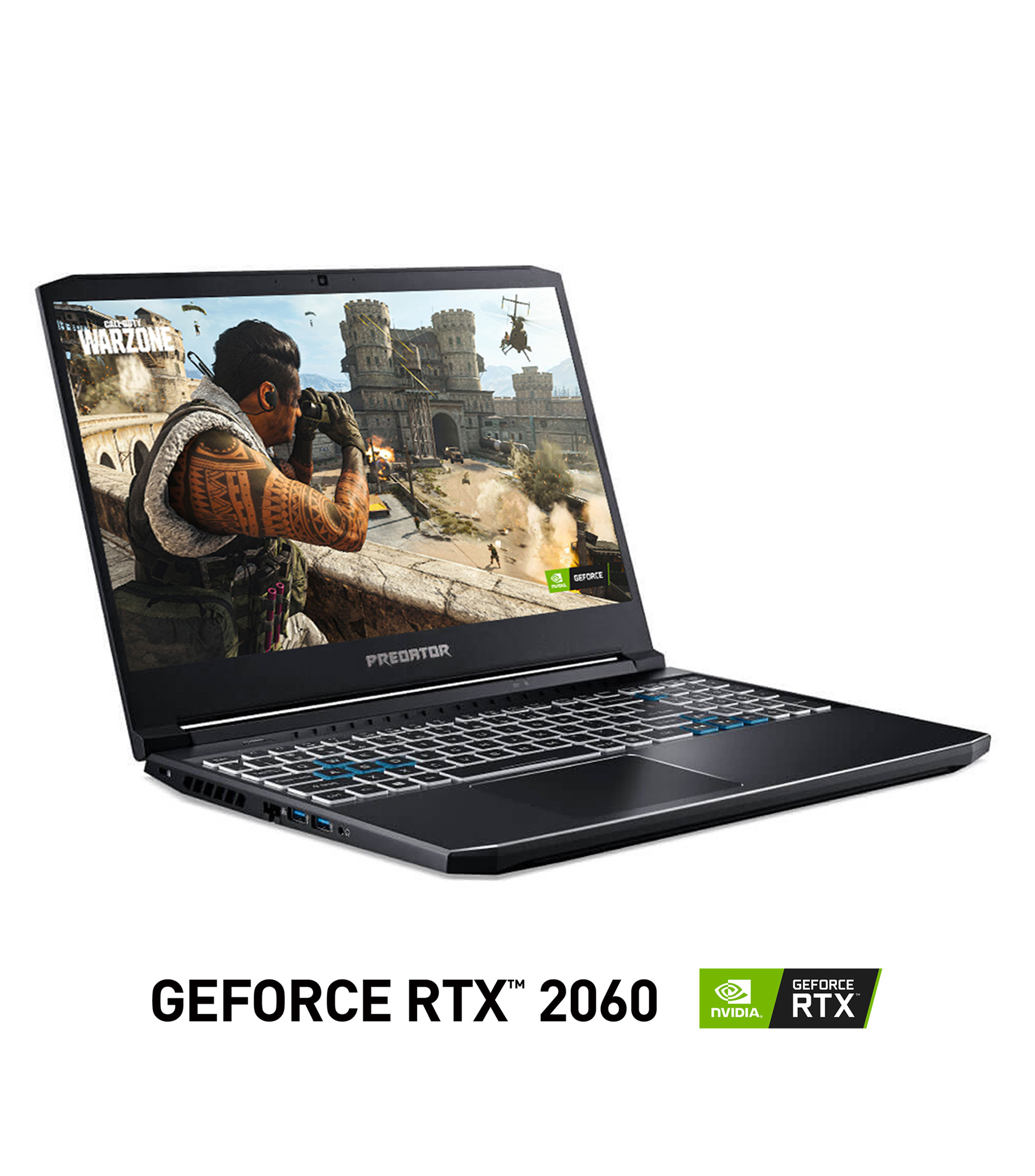 Acer Laptop Gaming, Predator Helios 300, 15.6", Nvidia GeForce RTX 2060 ...