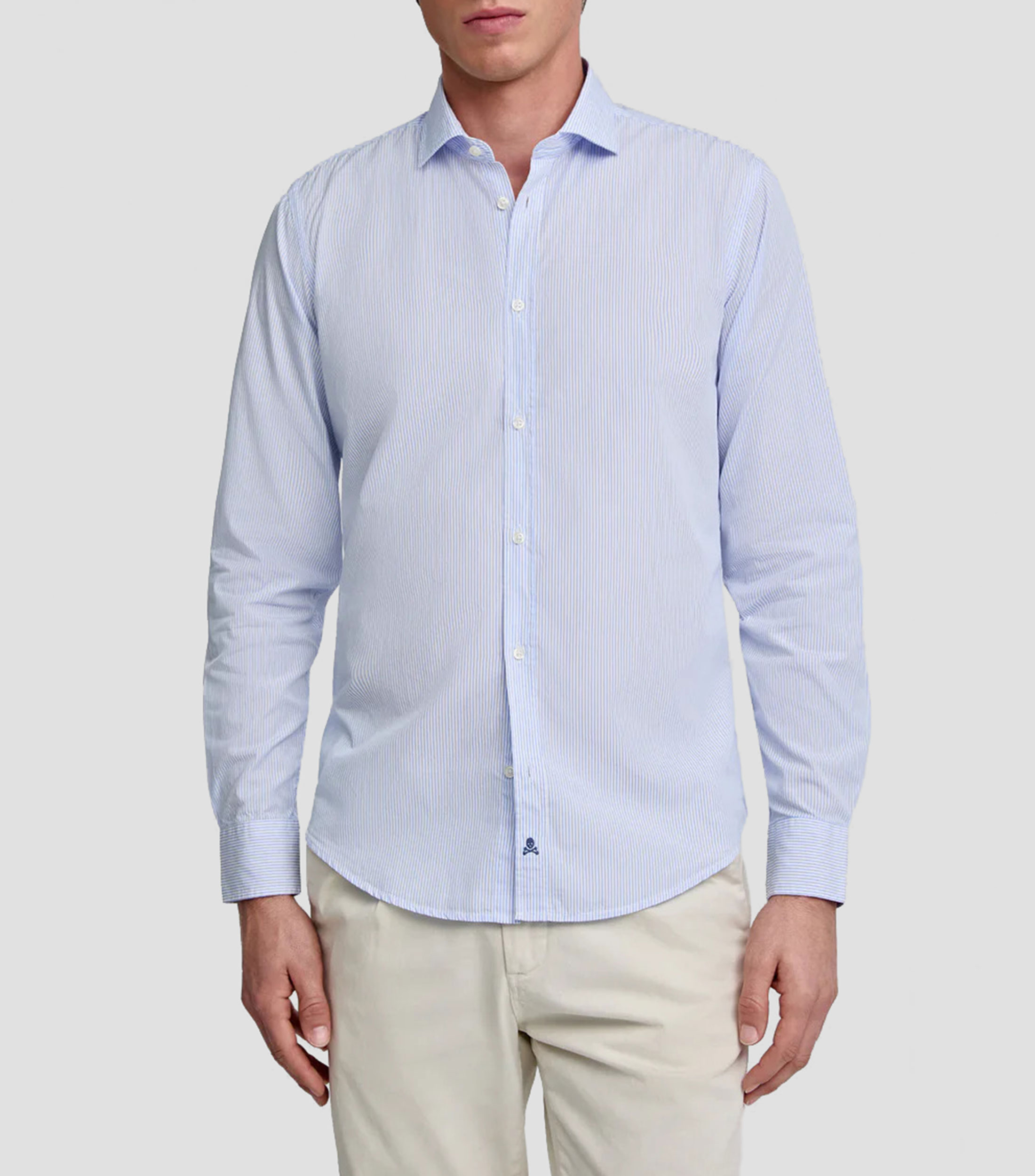 Scalpers Camisa con logo manga larga Hombre |El Palacio de Hierro