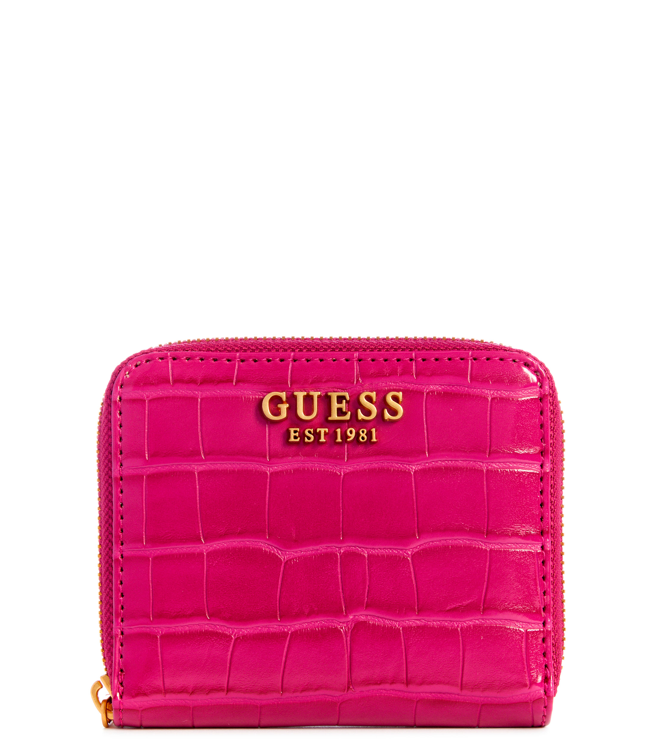 Guess: Cartera rosa mexicano James con animalskin Mujer | El Palacio de ...