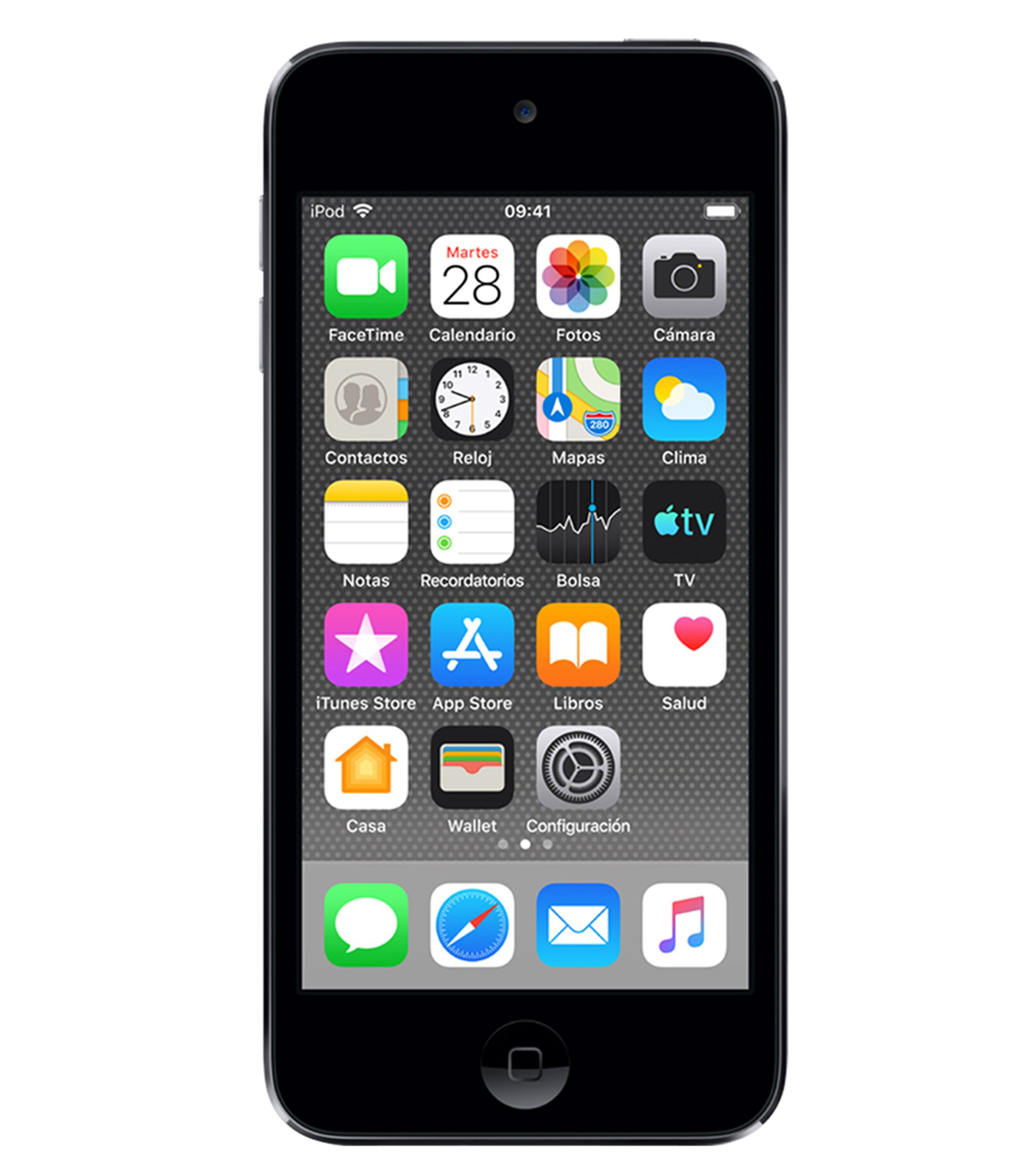 Apple iPod Touch, 4', Chip A10 Fusion, 128 GB Gris- El Palacio de Hierro