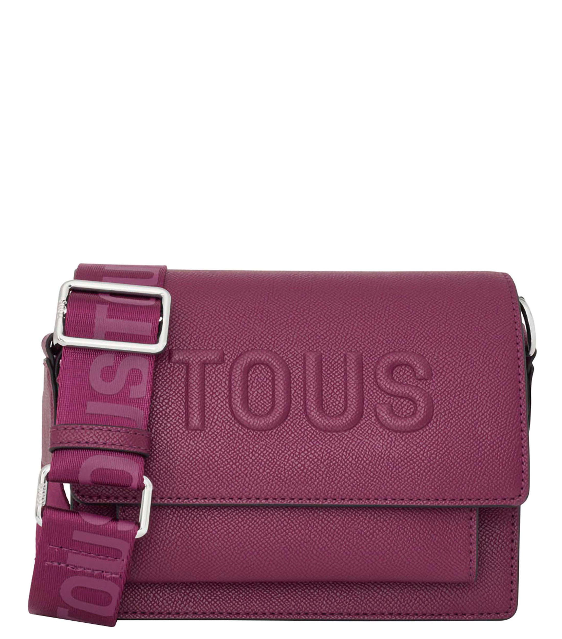 Tous: Bolso crossbody burdeos La Rue New con logo Mujer | El Palacio de ...