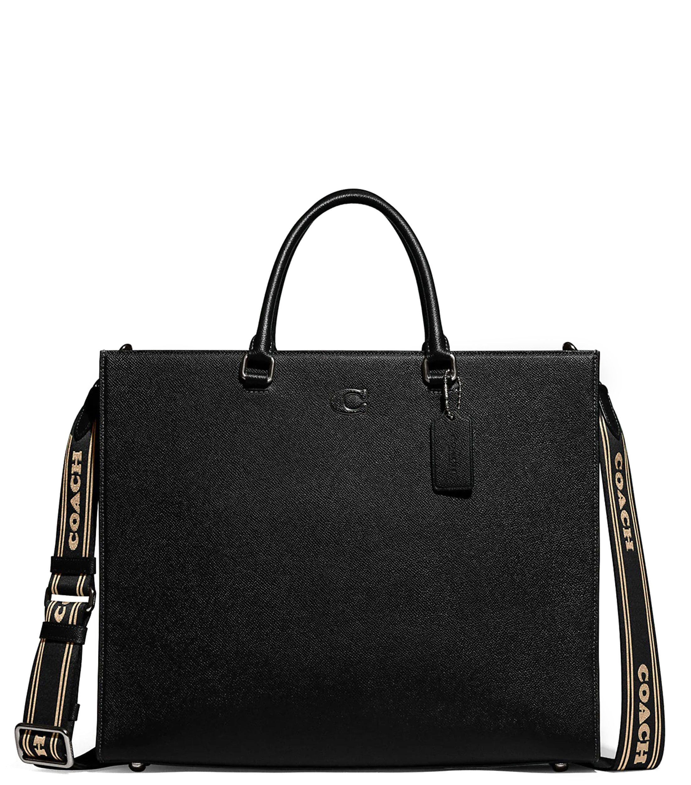 COACH: Bolso tote negro en piel Unisex | El Palacio de Hierro