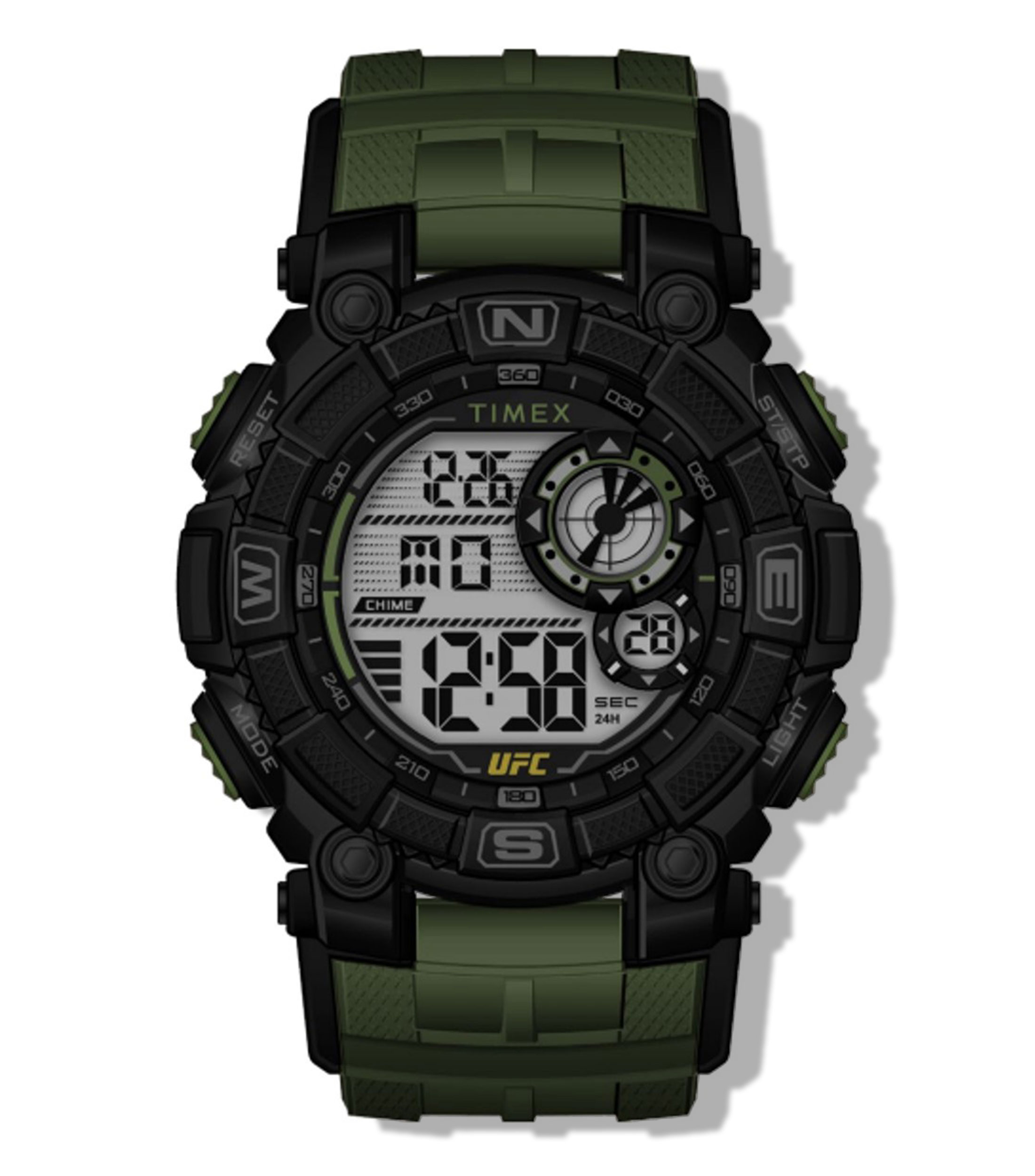 Timex Reloj para Hombre UFC Redemption Casual Negro - El Palacio de Hierro