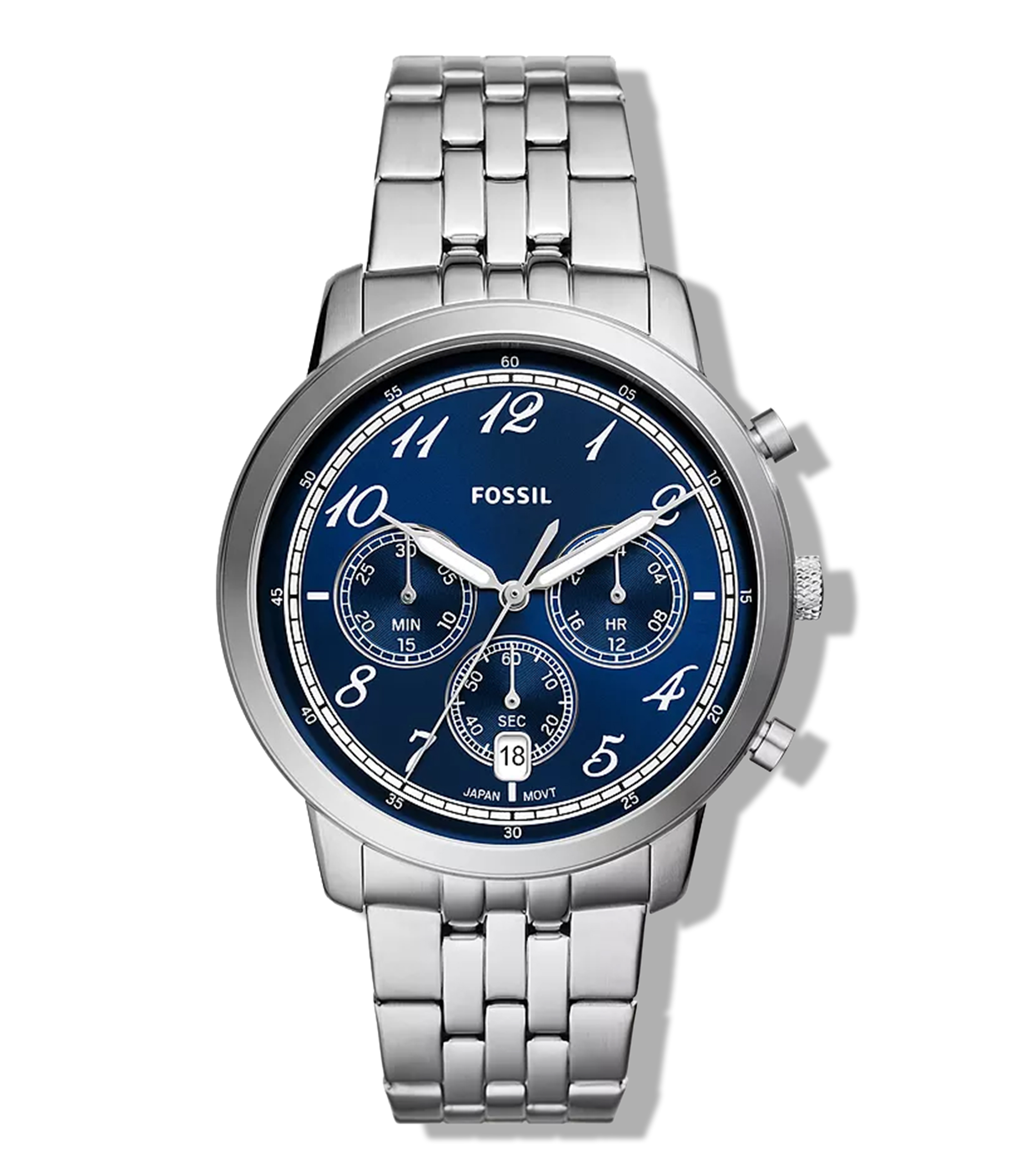 Fossil: Reloj para Hombre Neutra Casual, Plata | El Palacio de Hierro