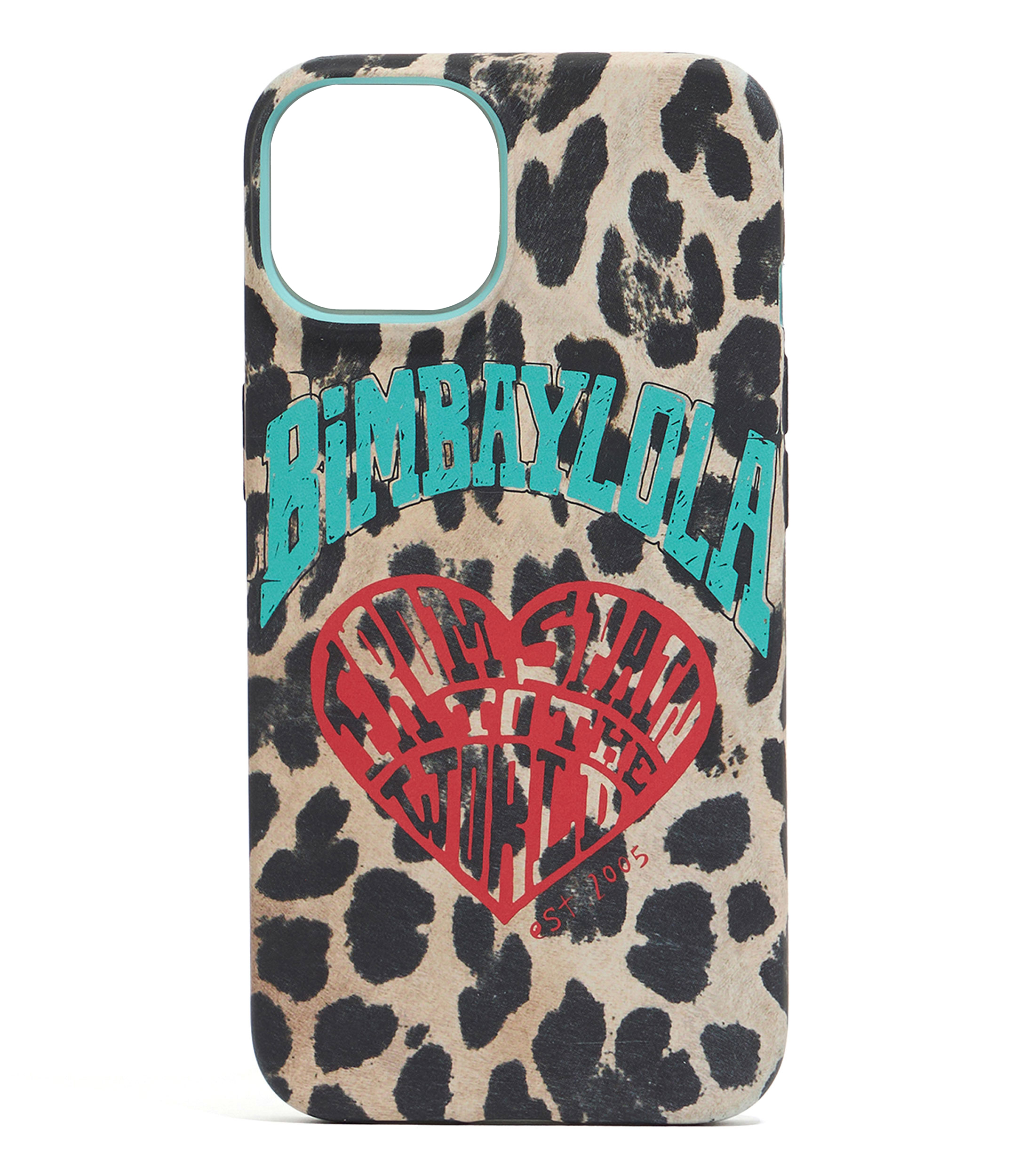 BIMBA & LOLA_9394_Bimba y Lola Funda para iPhone 15 Plus animalprint ...