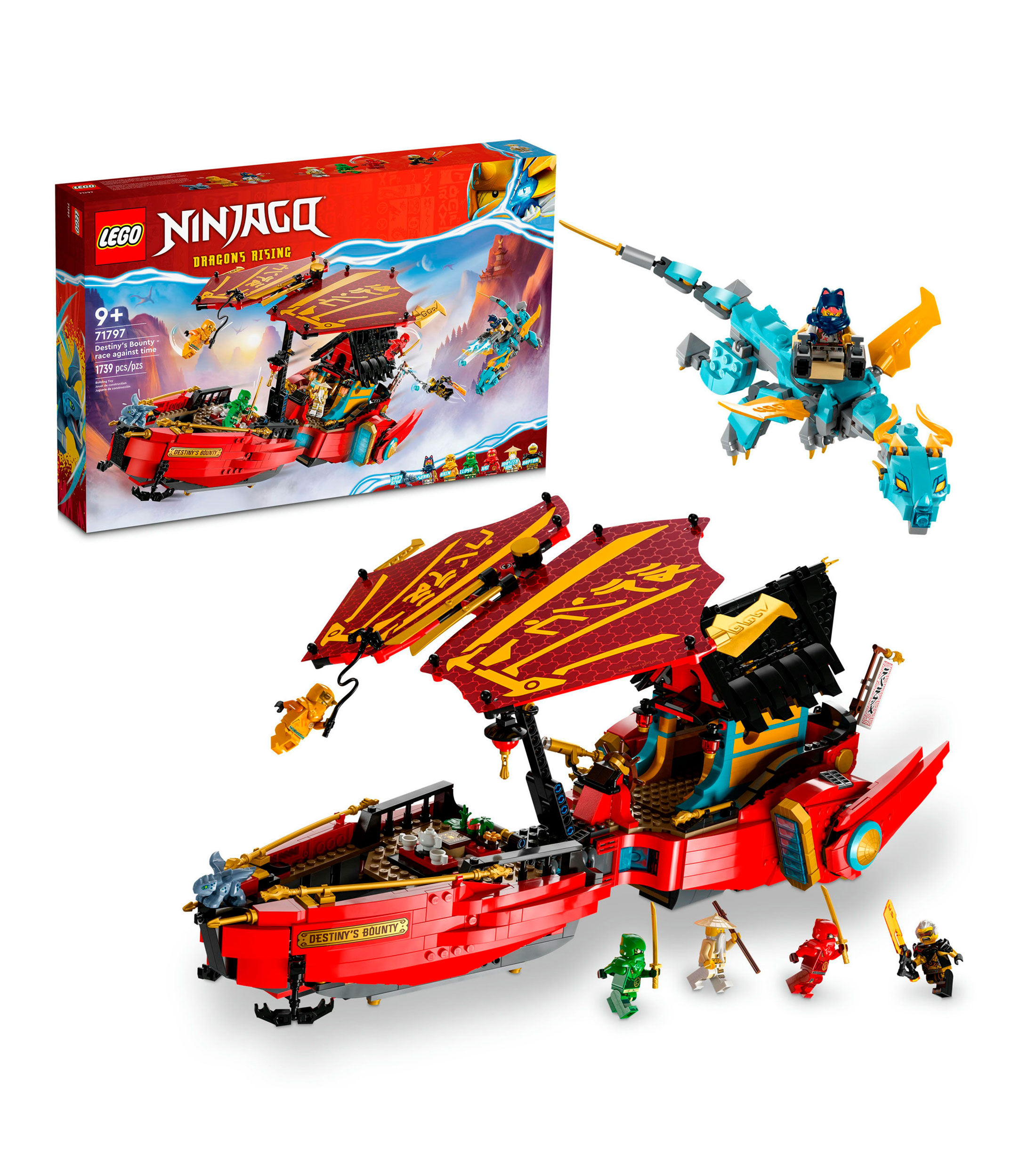 Lego Lego Ninjago, Navío del Destino: Carrera Contra el Tiempo - El ...