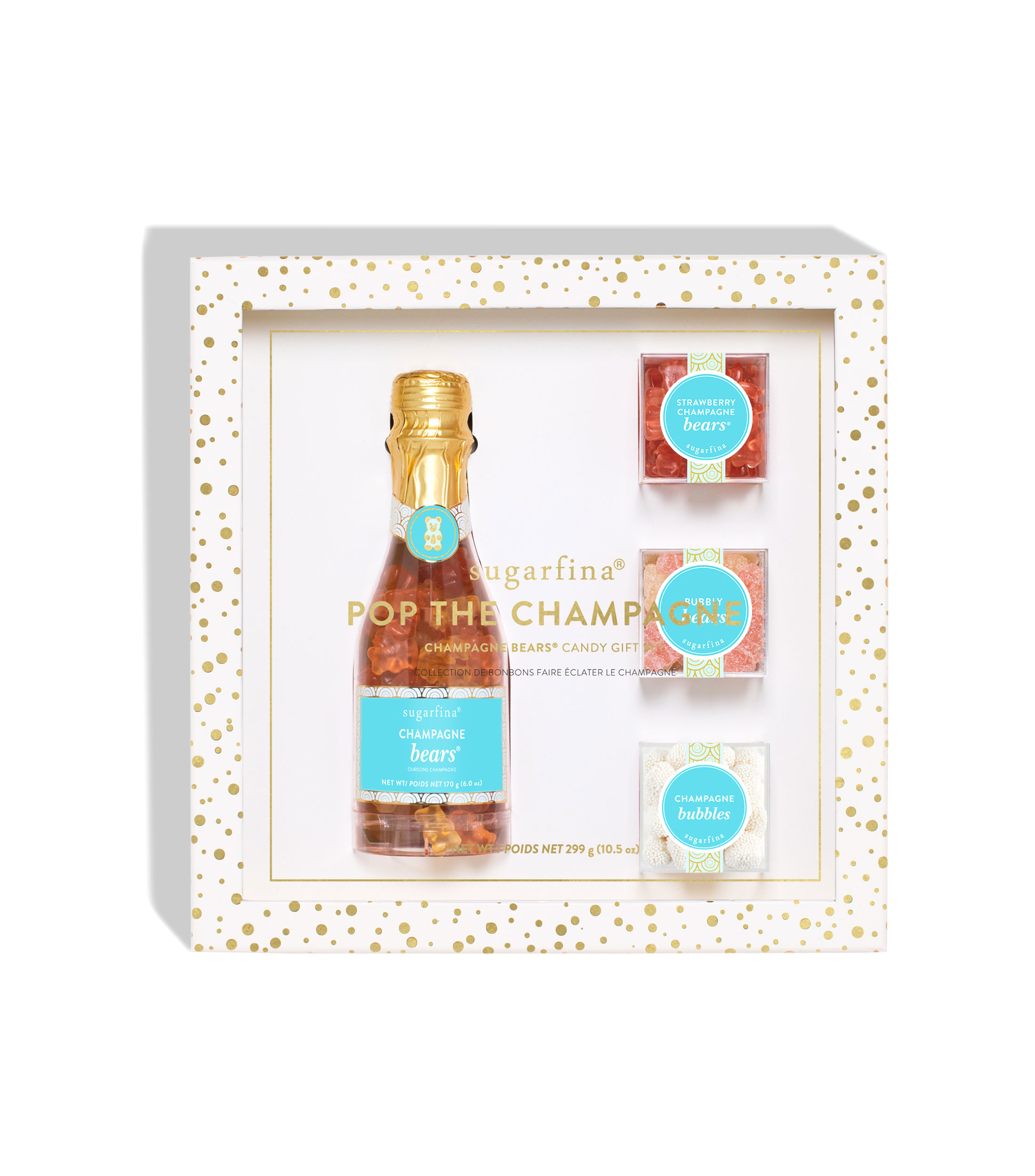 Sugarfina | Pop The Champagne, Champagne Gummy Bears, Candy Gift Set ...