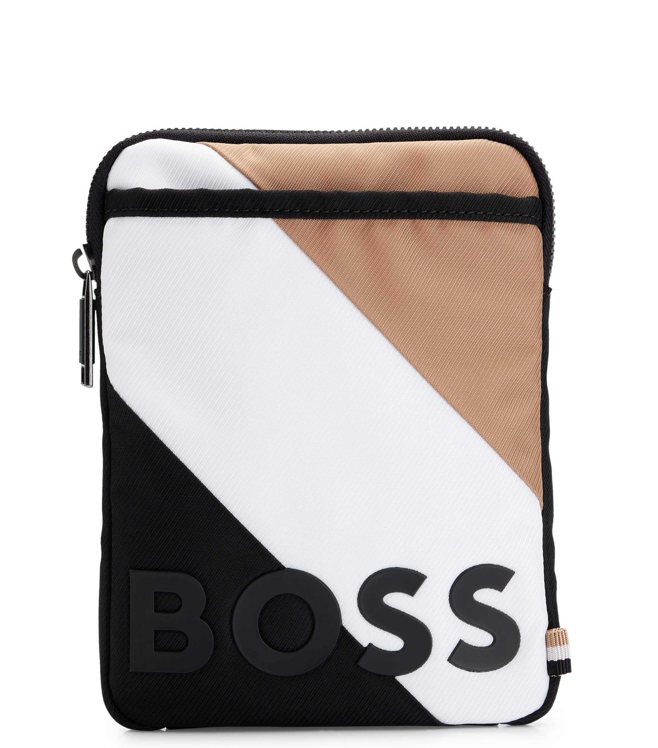 Boss: Bolso crossbody con logo y rayas de la marca Hombre | El Palacio ...