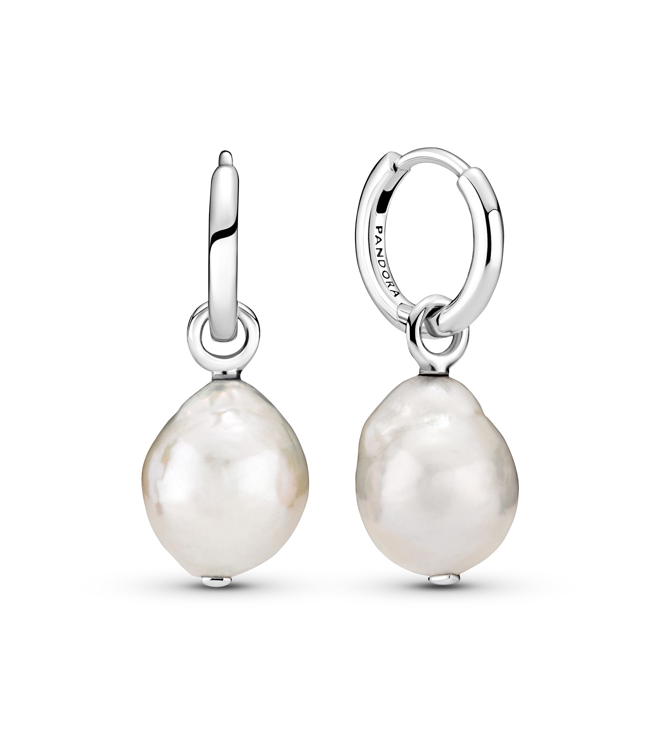 Pandora Aretes en plata con perla Mujer - El Palacio de Hierro