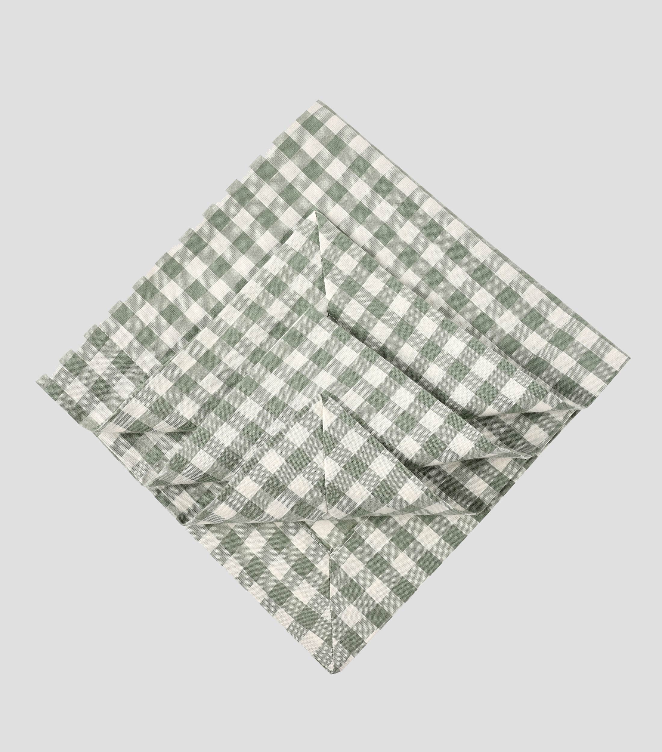 La Humilde Servilleta Cuadros Verde |El Palacio de Hierro