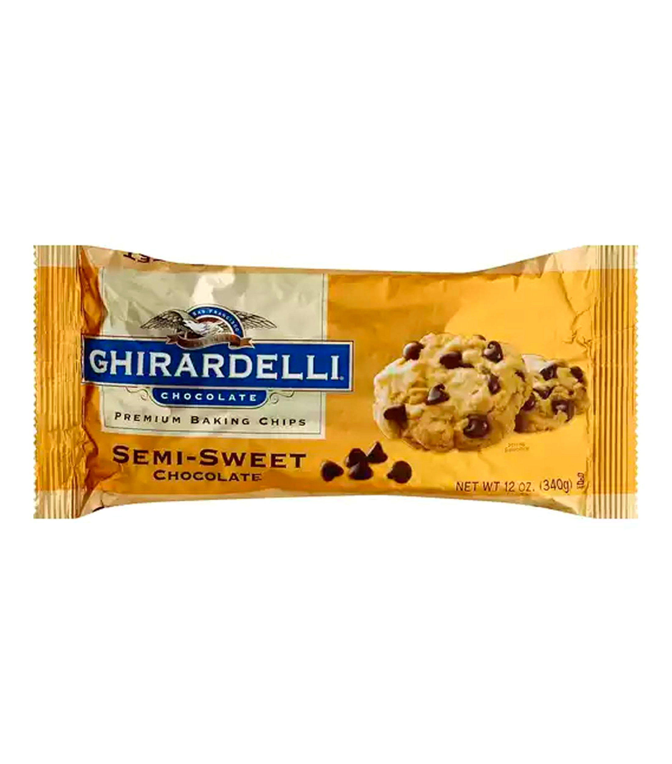 Ghirardelli Chispas de chocolate semiamargo, 340 g - El Palacio de Hierro